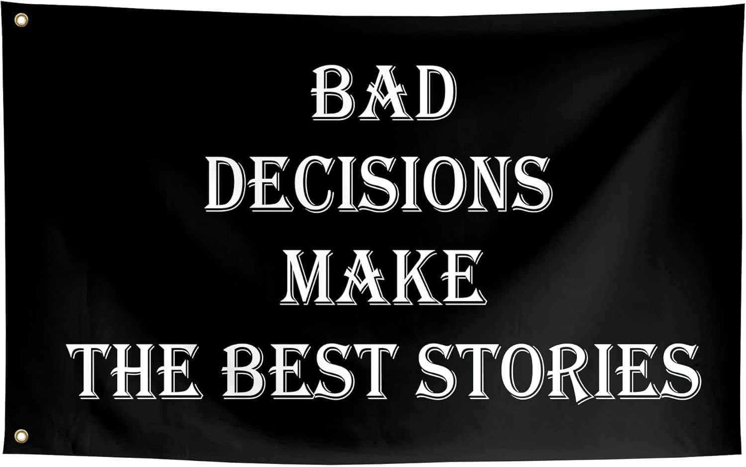 Winners Never Quit Funny Flags Meme Cool Flags Banner 3x5 ft Room Guys ...