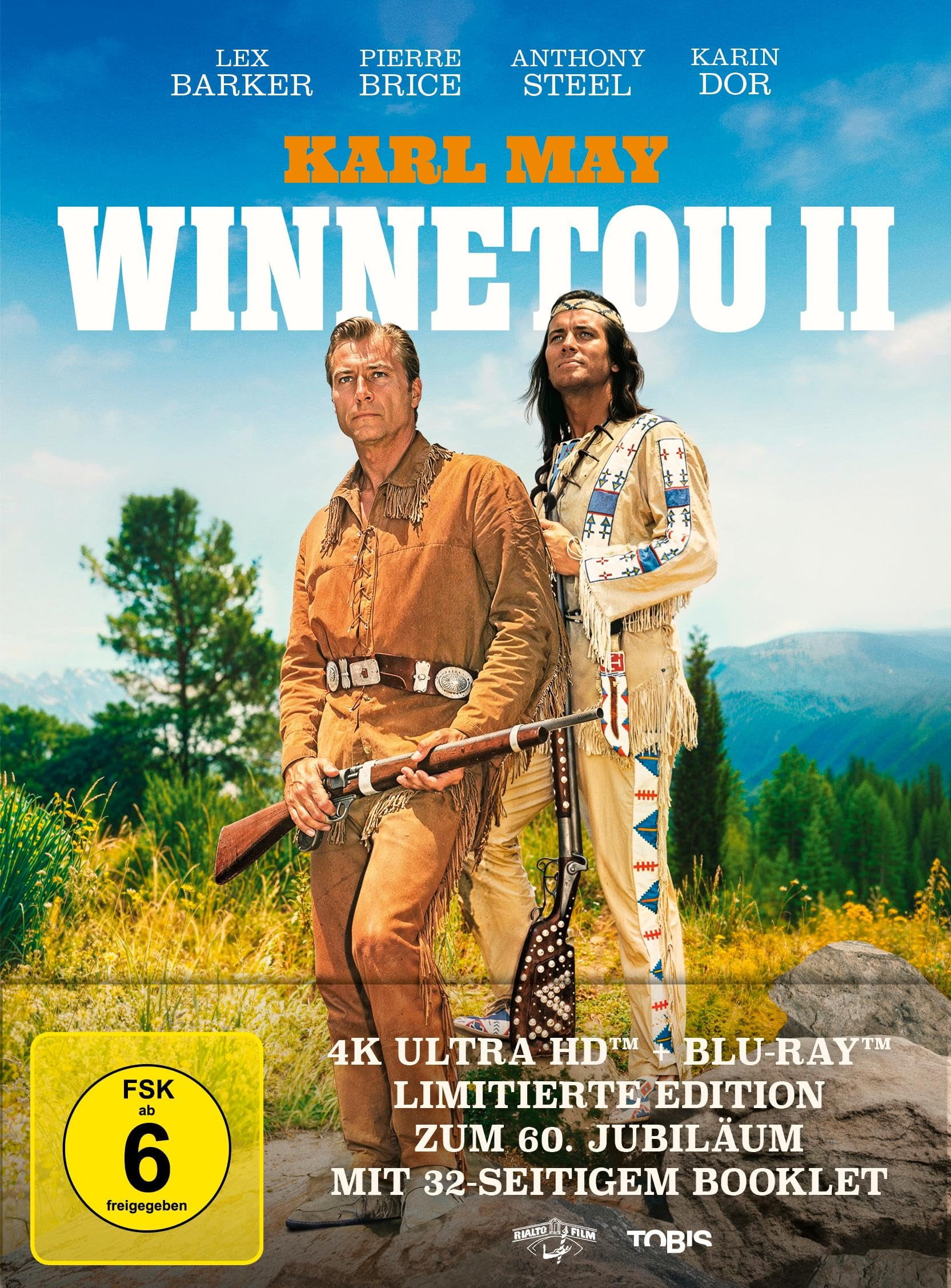Winnetou 2 - Limited Edition - Mediabook (4K Ultra HD) (+ Blu-ray) (4K ...