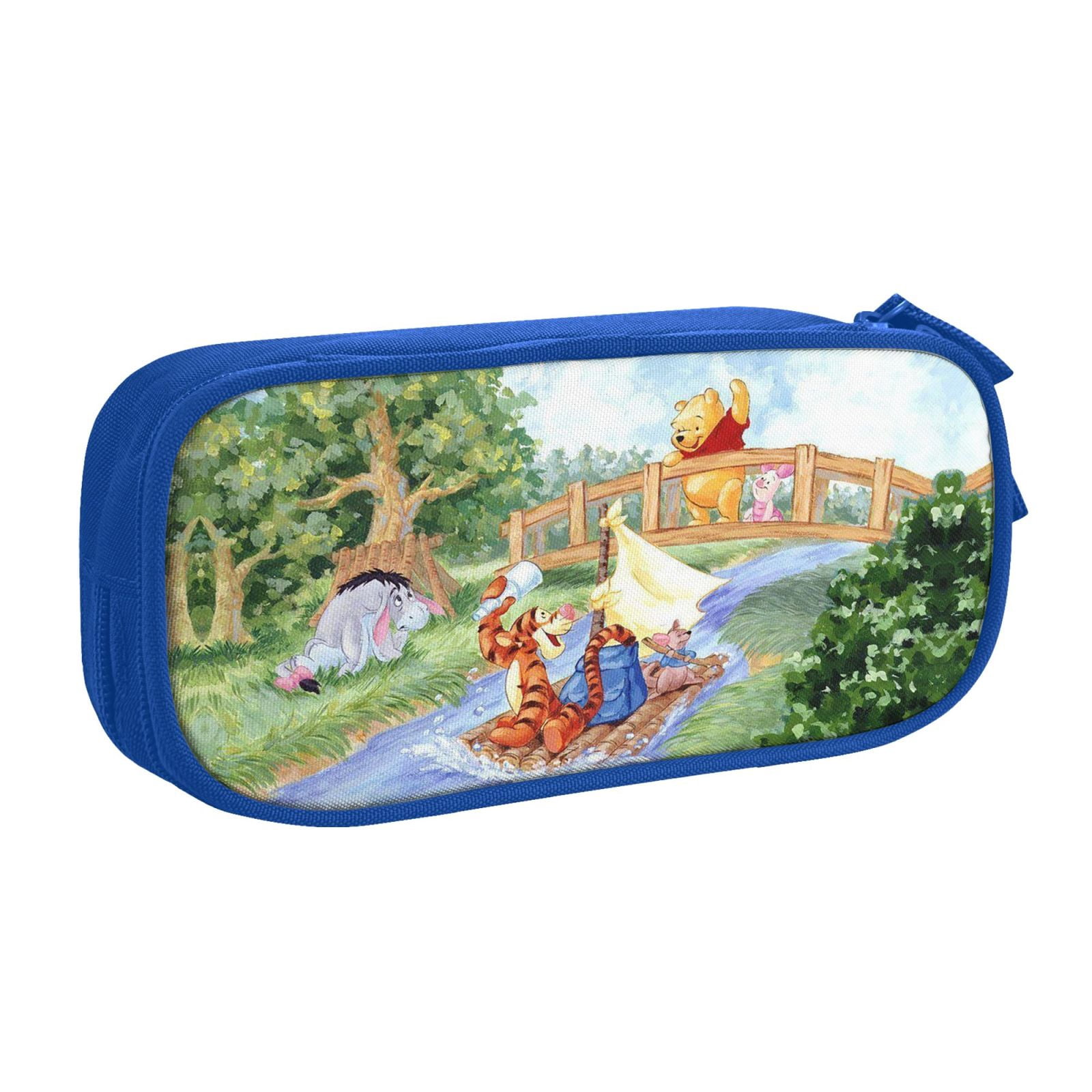 Winnie Big Capacity Pencil Case Bag With Zipper, Aesthetic Pencil Pouch ...