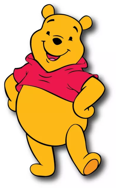 Winnie Pooh Cartoon Decal Usa Sticker Car Truck Window Bumper Laptop ...