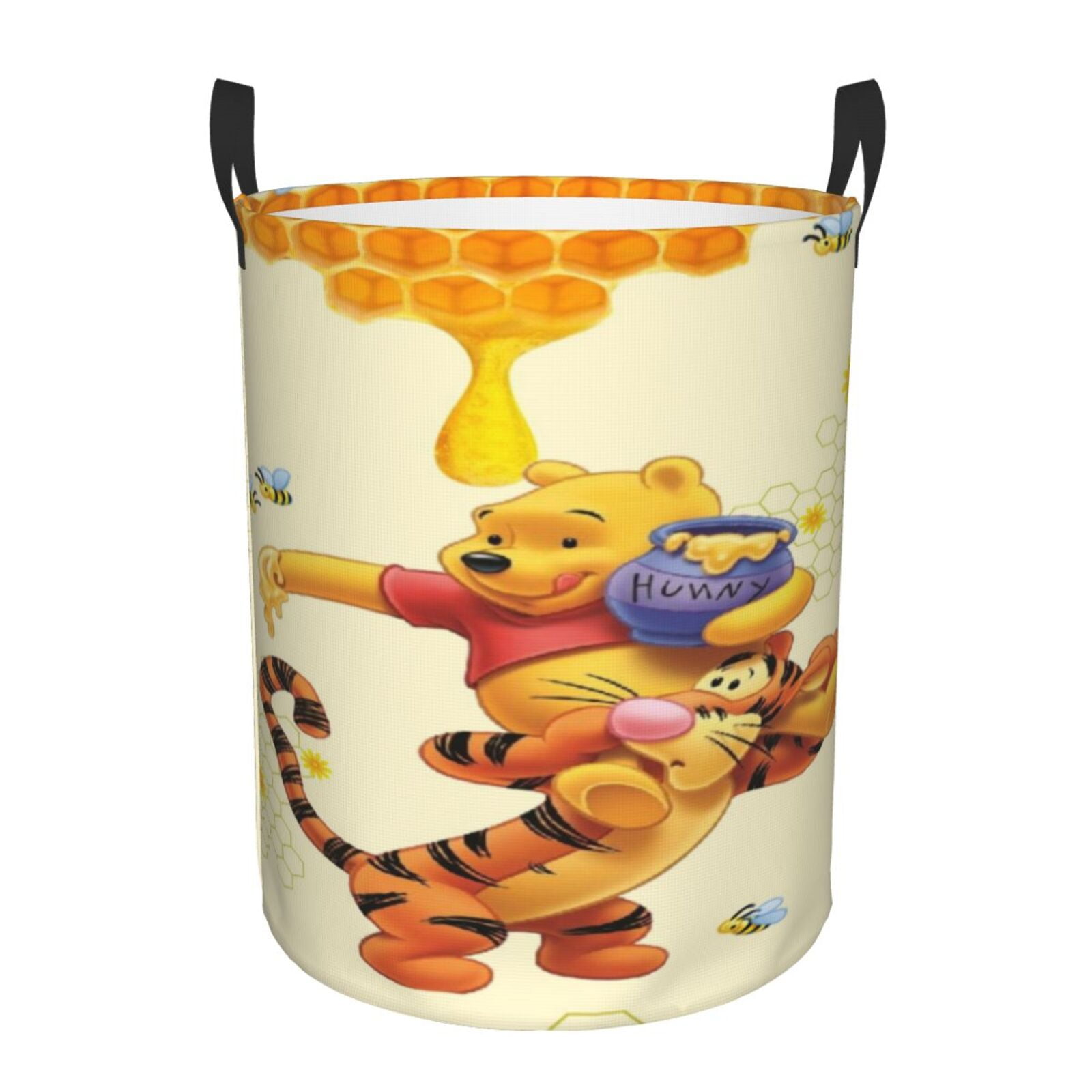 Winnie The Poo Collapsible Laundry Basket Cartoon Laundry Hamper with ...