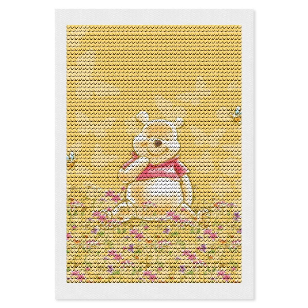 Winnie The Poo Diamond Art Kits for Adults Cartoon 5D DIY Diamond Art ...