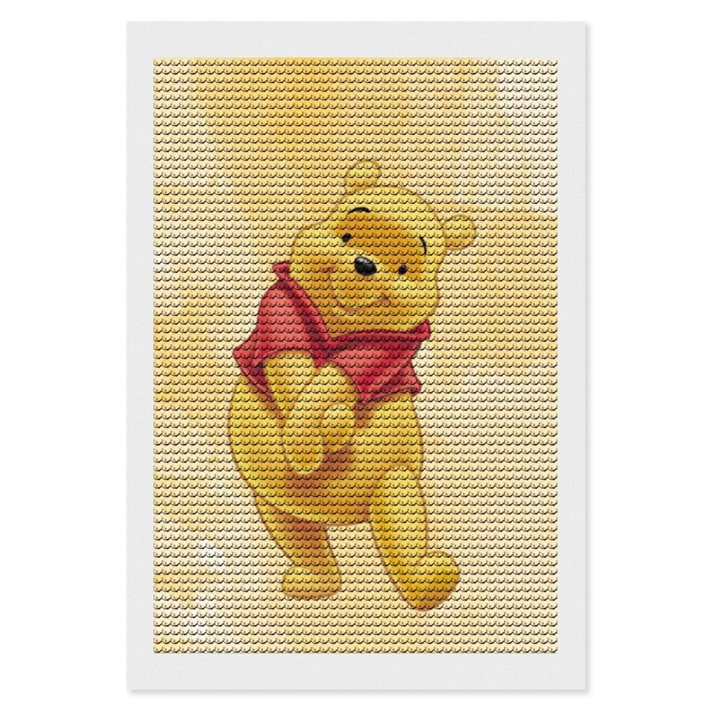 Winnie The Poo Diamond Art Kits for Adults Cartoon 5D DIY Diamond Art ...