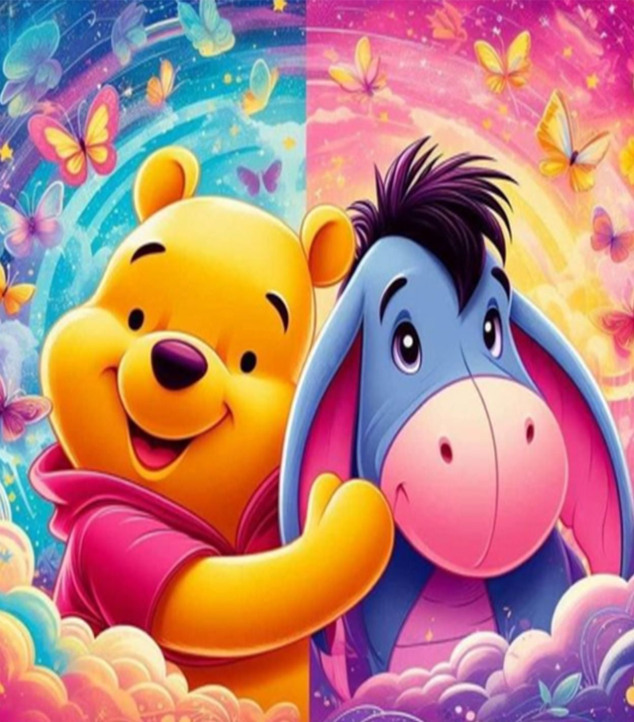 Winnie the Pooh Eeyore DIY 5D Diamond Painting, Adult Diamond painting ...