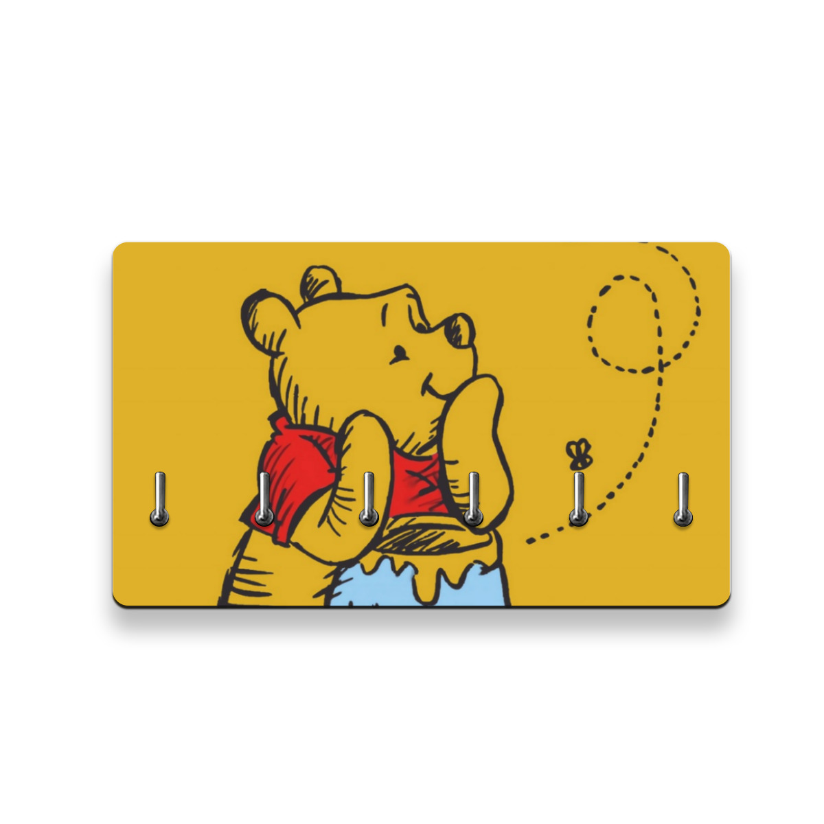 Winnie the Pooh Key Hooks Can be Used for Coat Hooks, Keychains, Wall ...