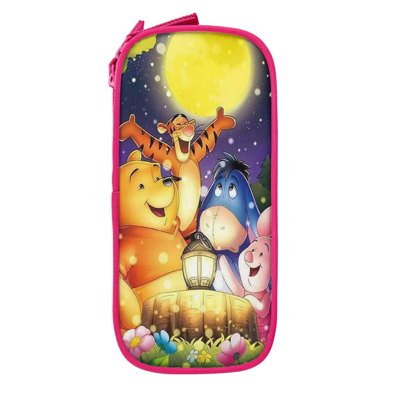 Winnie The Pooh Pencil Case, Large Capacity Pencil Pouch, Aesthetic ...
