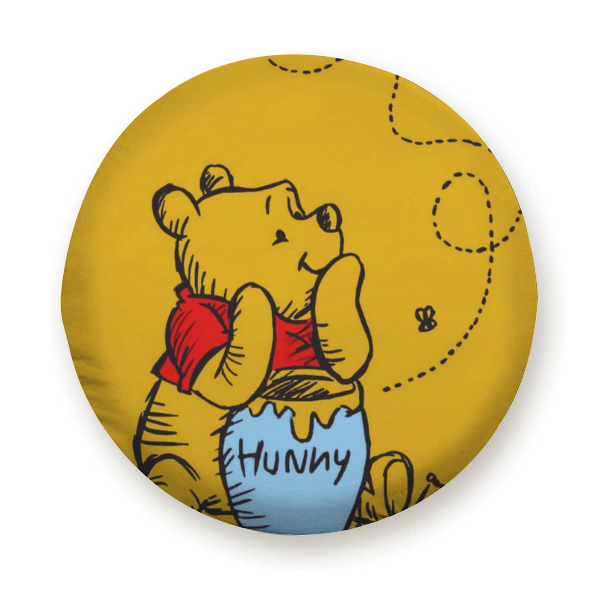 Winnie the Pooh Spare Tire Cover Universal Tire Cover Dustproof Tire ...