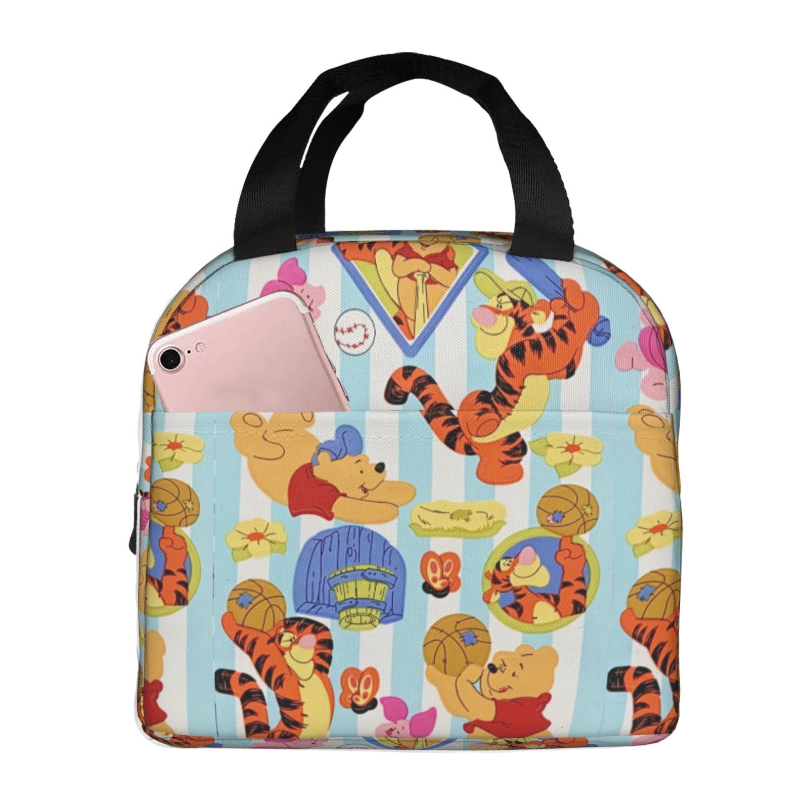 -Winnie The Pooh -Sport Lunch Box for Women & Men Adult Insulated Lunch ...