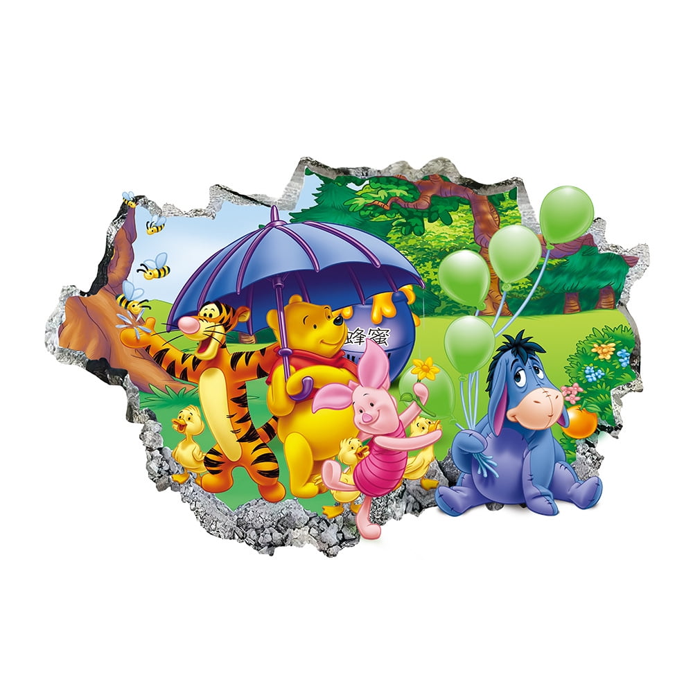 Winnie the Pooh Wall Sticker 3D Wall Sticker Children wall sticker ...