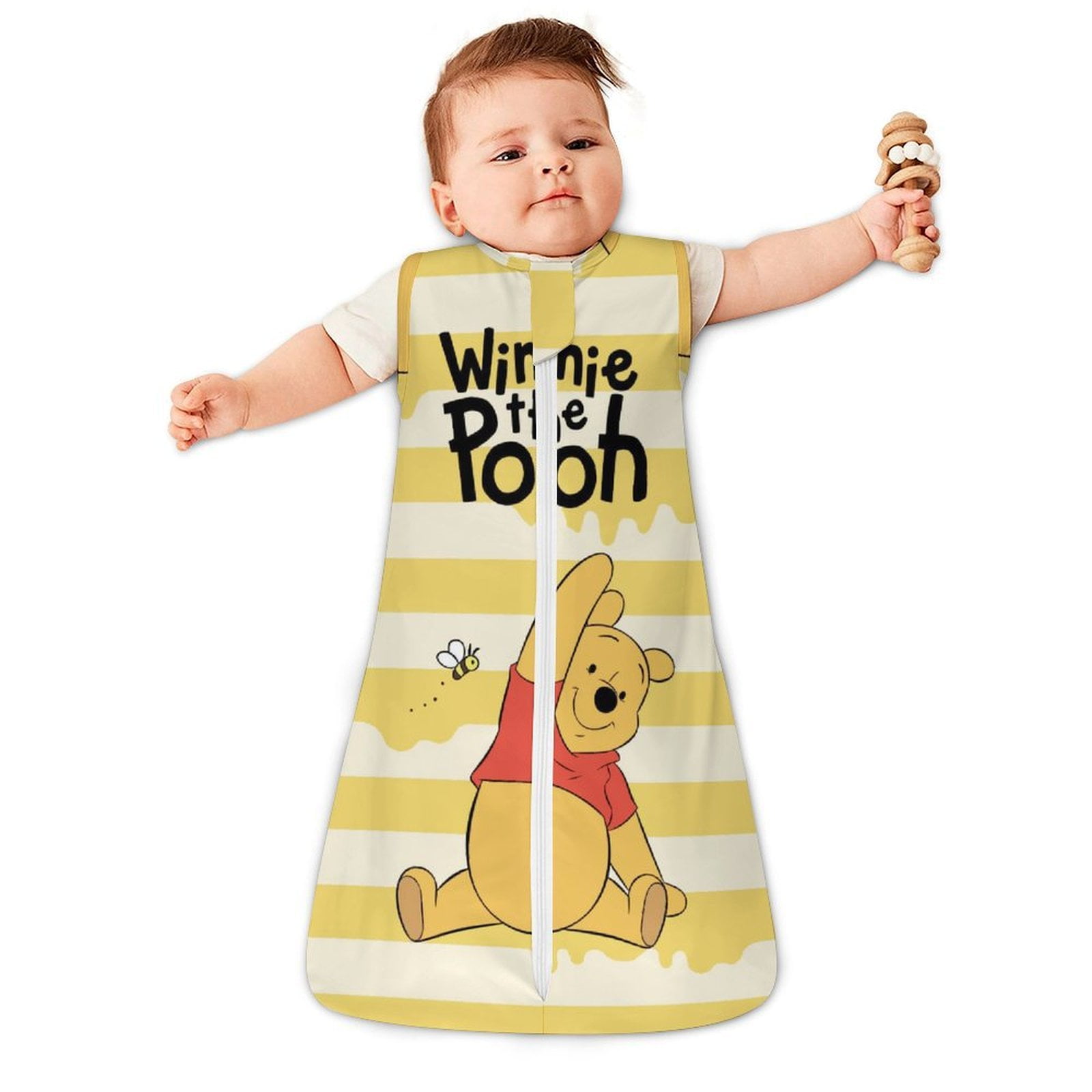 Winnie The Po0 Ba-by Sleep Sack Ba-by Wearable Blanket with Zipper ...