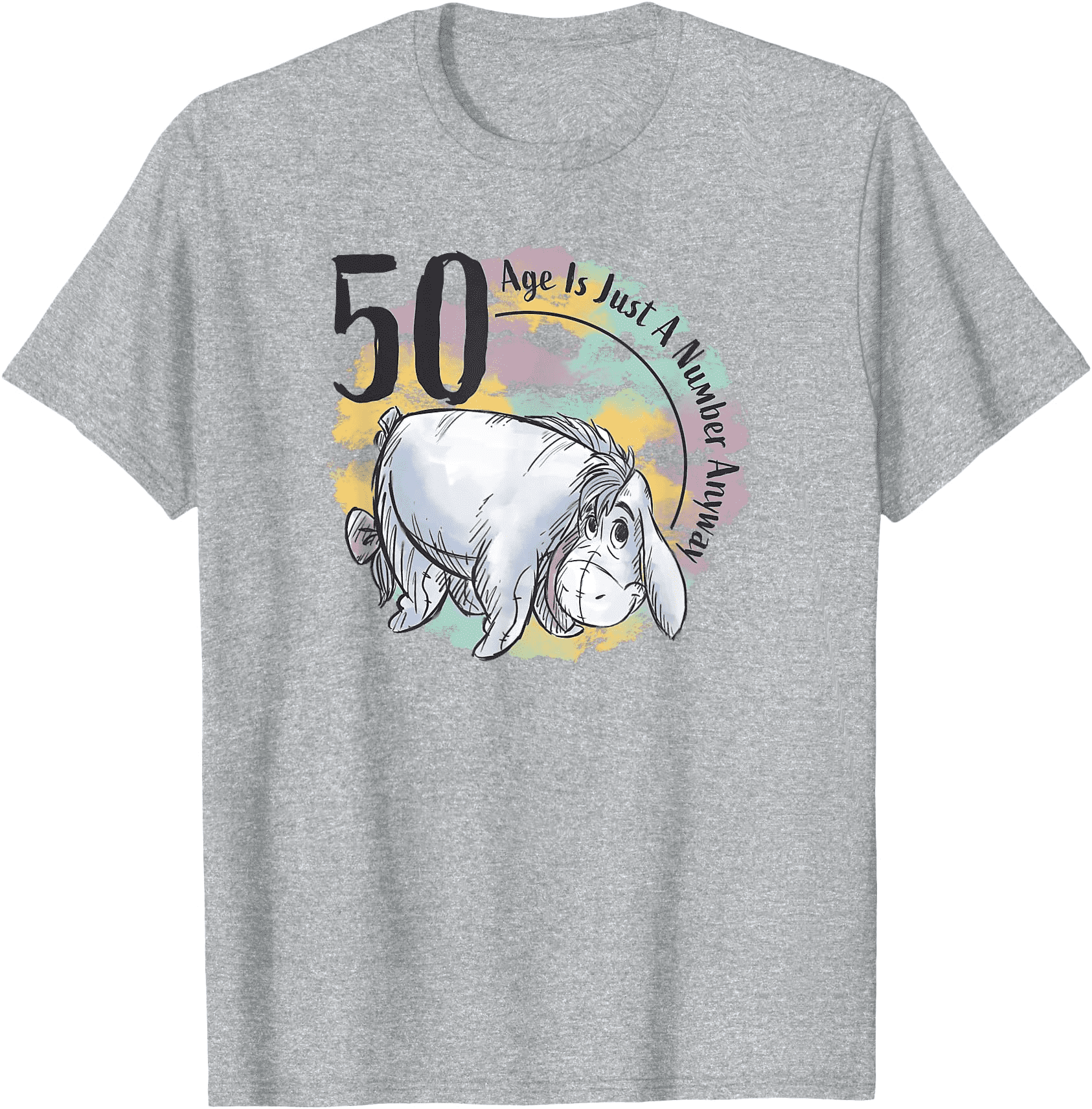 Winnie The Pooh 50th Anniversary Eeyore Fiftieth Birthday Unisex ...