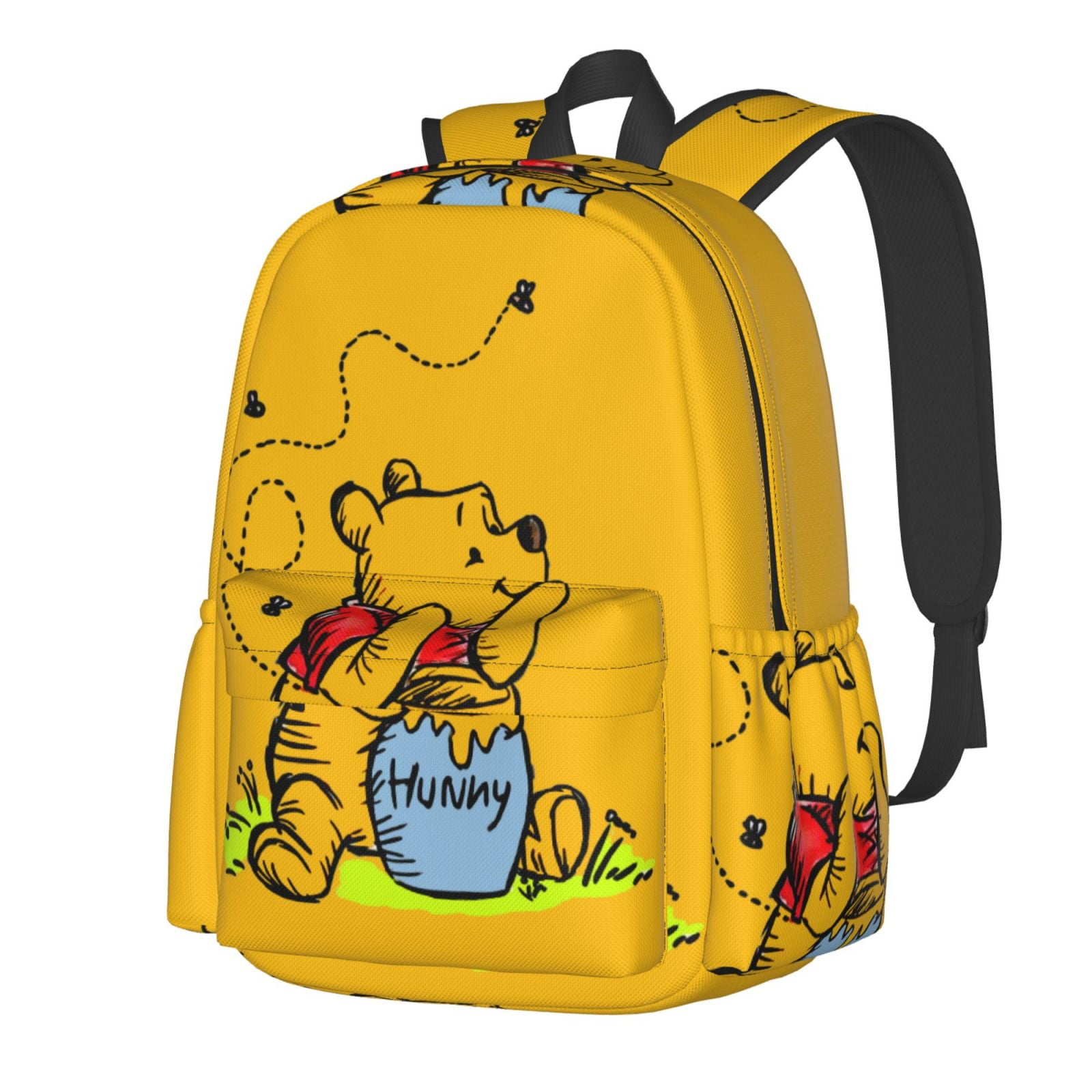 Winnie The Pooh Anime Backpack Large Capacity Daypack Lightweight ...