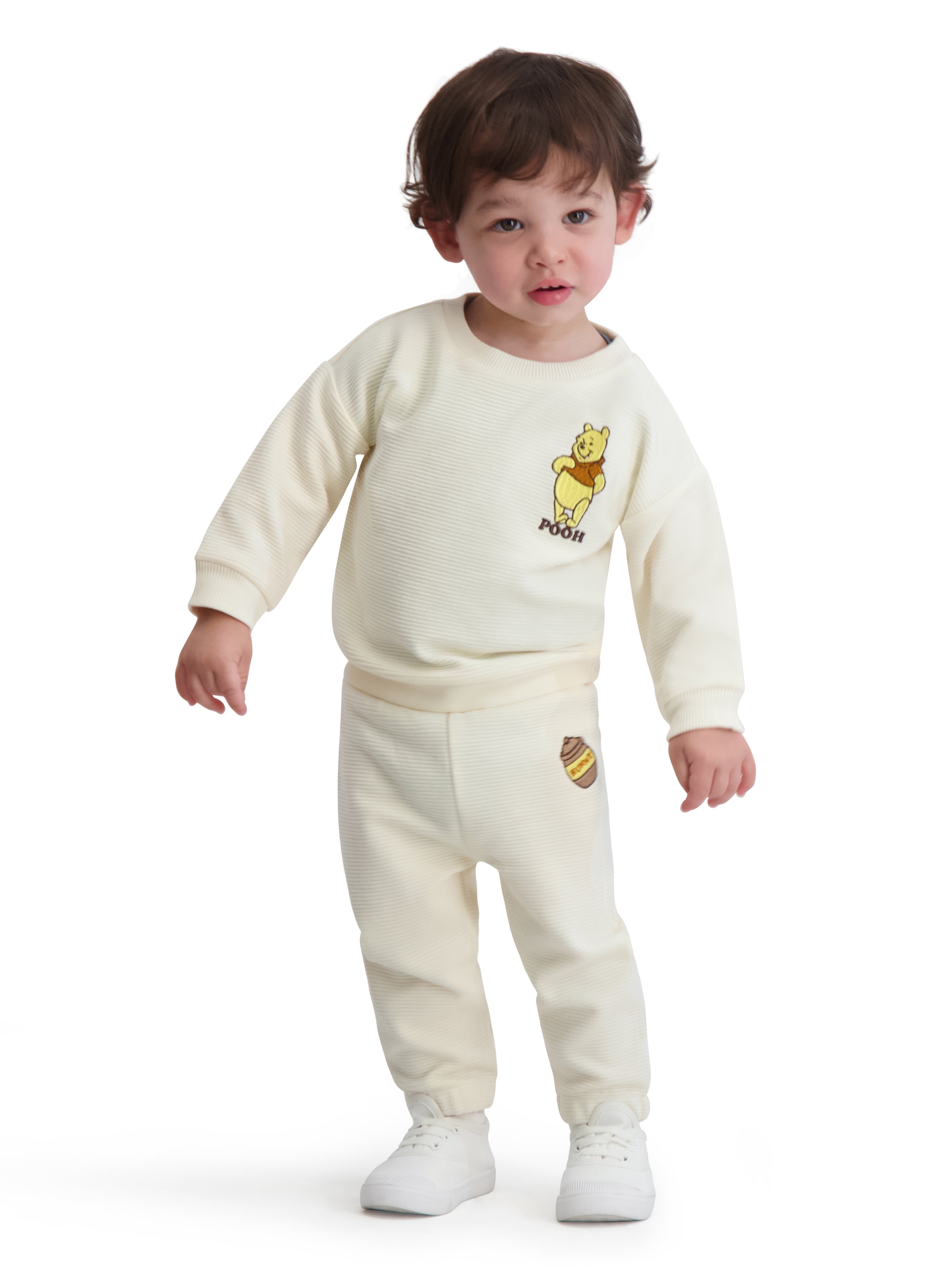 Winnie The Pooh Baby Boy 2 Piece Pant Set, Sizes 0/3 Months-24 Months ...