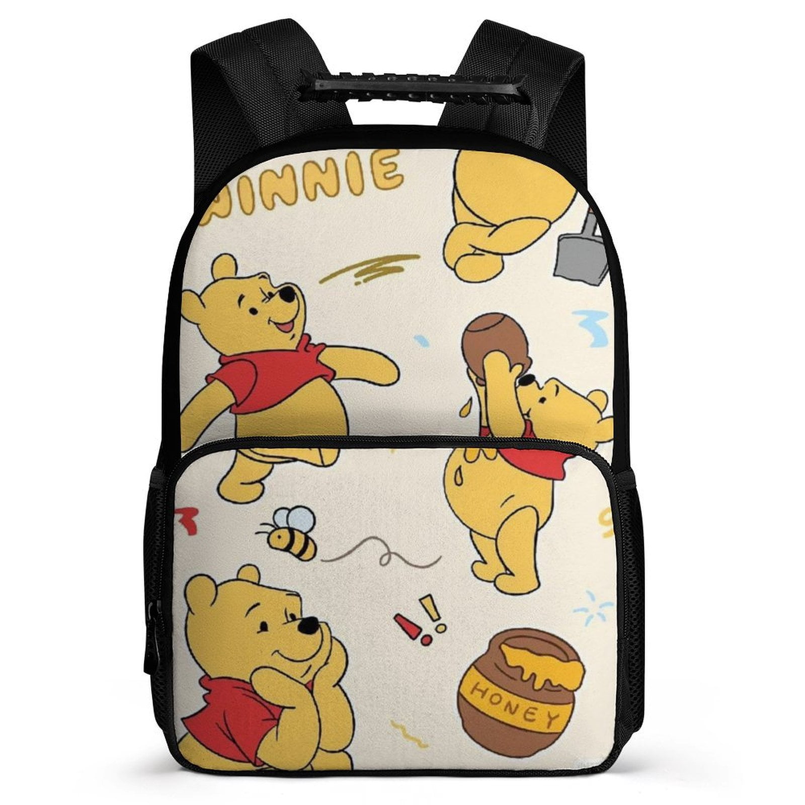 Winnie The Pooh Backpack 16 Inch Shoulder Laptop Bookbags Casual ...