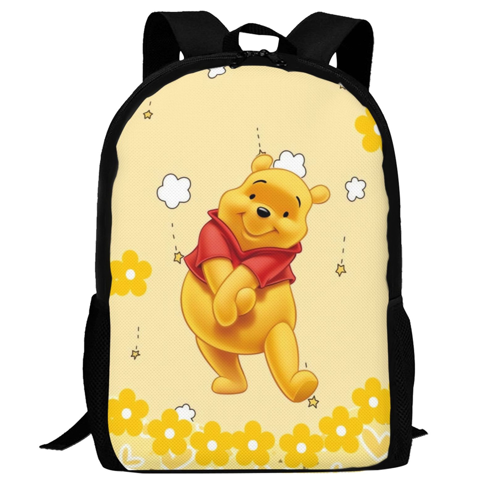 Winnie The Pooh Backpack,3d Print Laptop Backpack Lightweight Casual ...