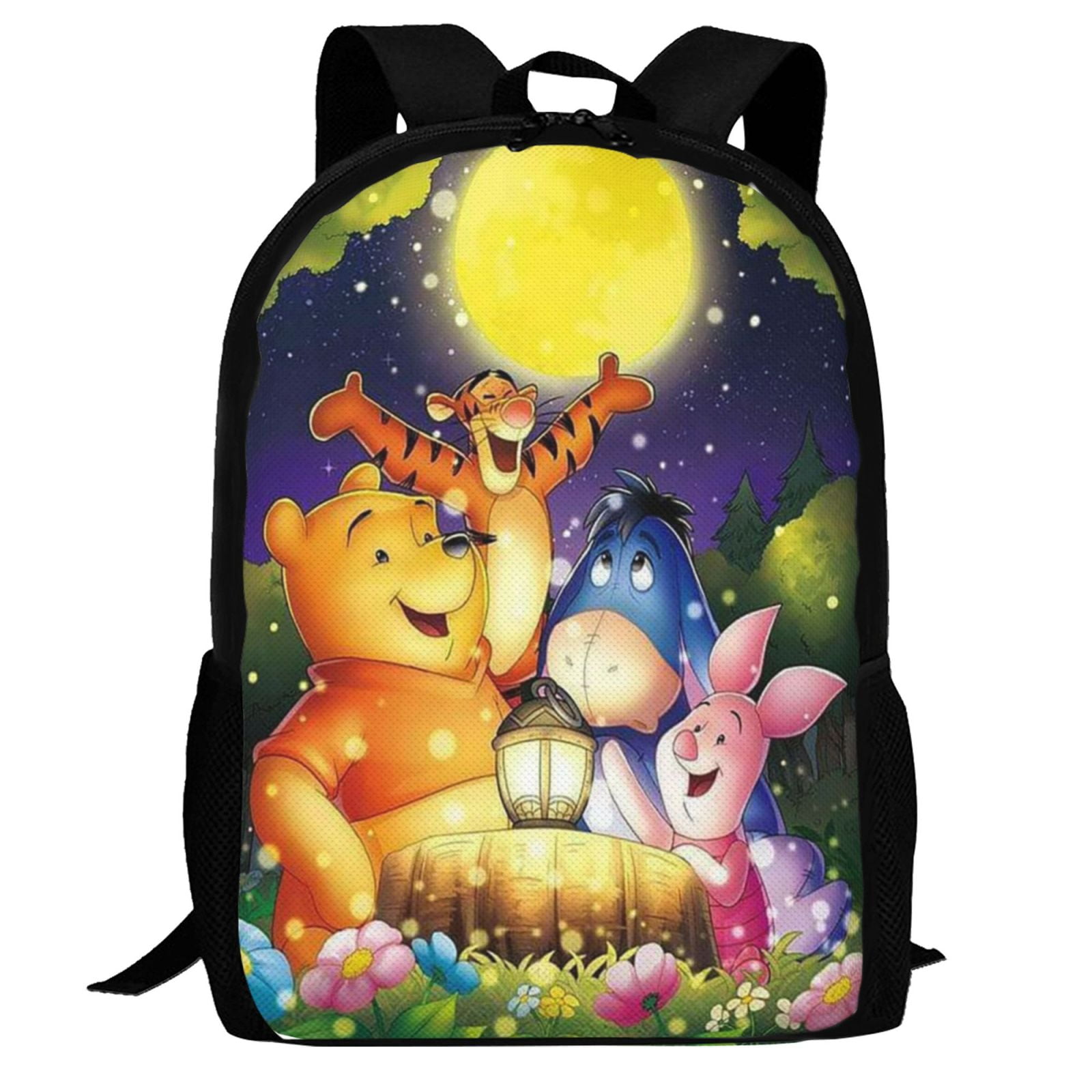 Winnie The Pooh Backpack,3d Print Laptop Backpack Lightweight Casual ...