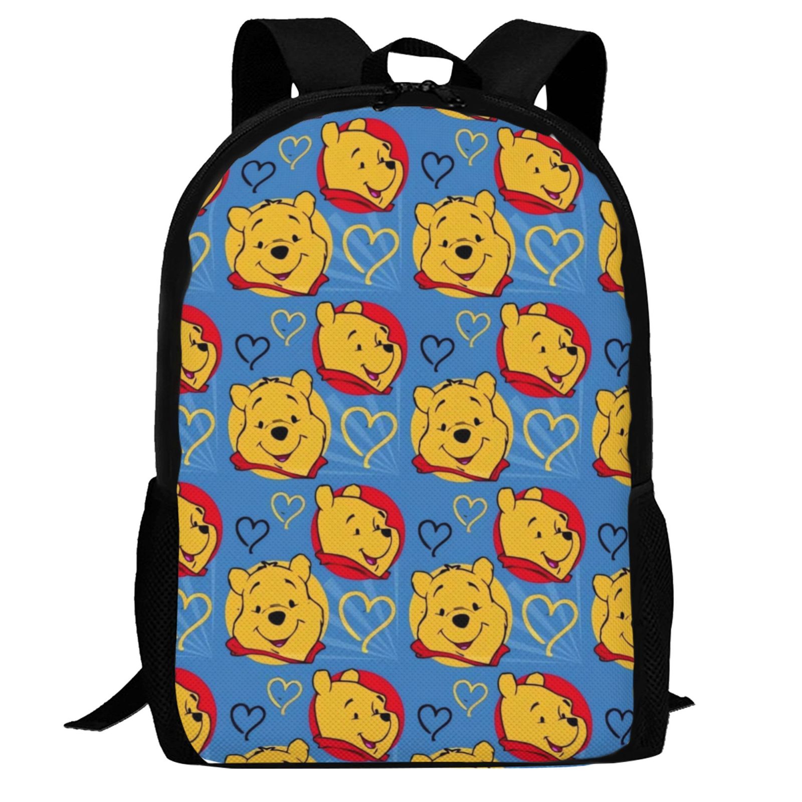 Winnie The Pooh Backpack,3d Print Laptop Backpack Lightweight Casual ...