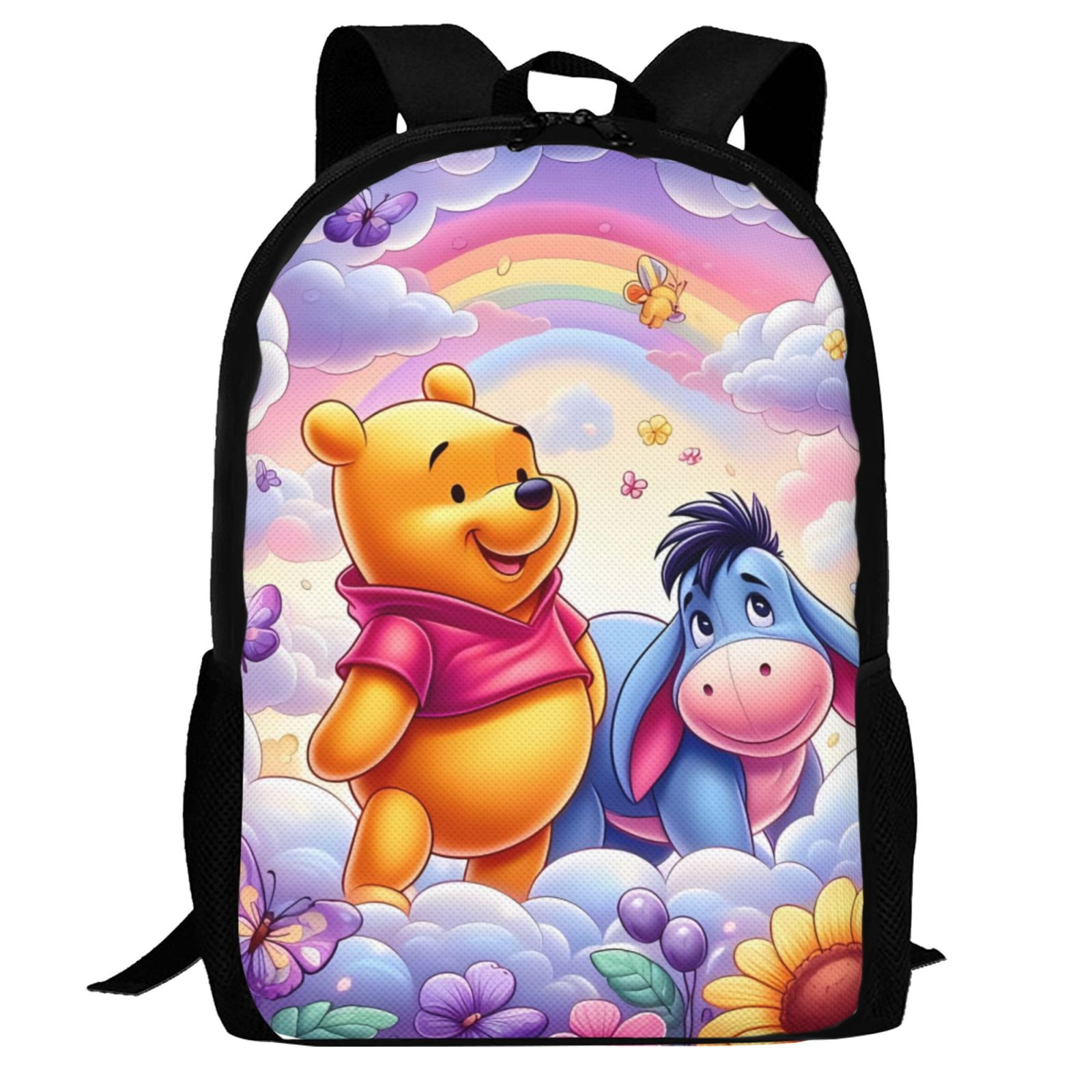 Winnie The Pooh Backpack,3d Print Laptop Backpack Lightweight Casual ...