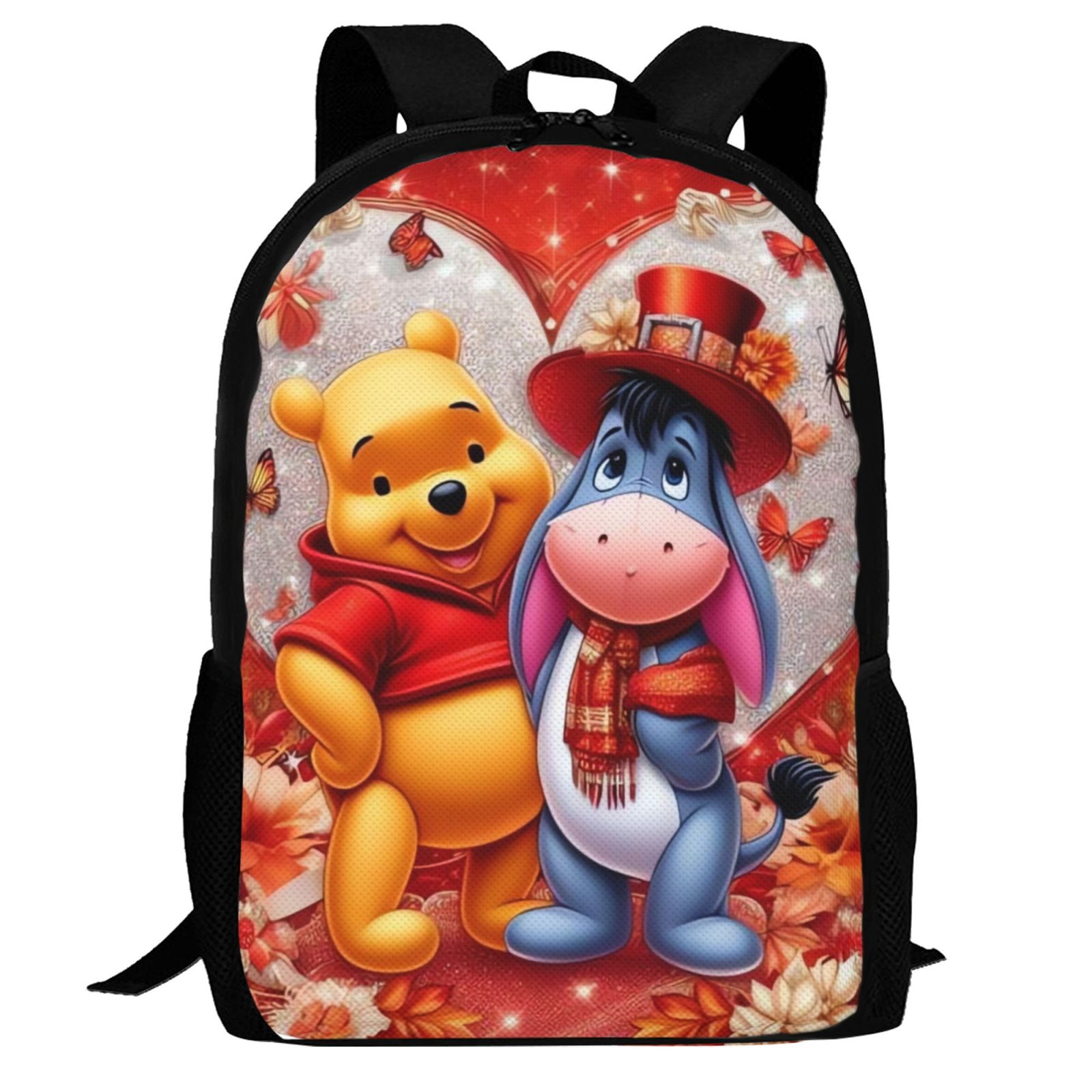 Winnie The Pooh Backpack,3d Print Laptop Backpack Lightweight Casual ...