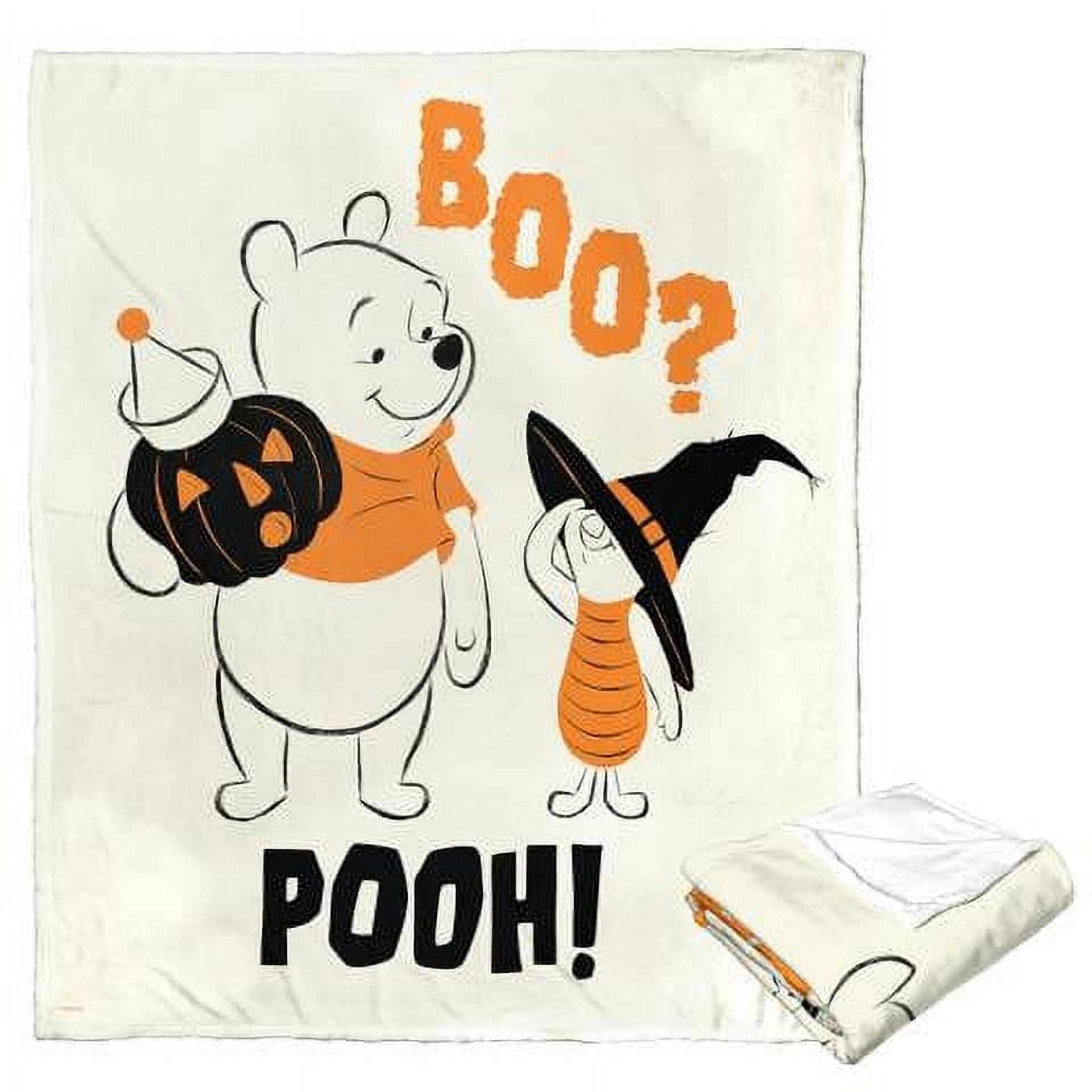 Winnie The Pooh Boo? Pooh! Disney Kids Silk Touch Throw Blanket, 50 x ...