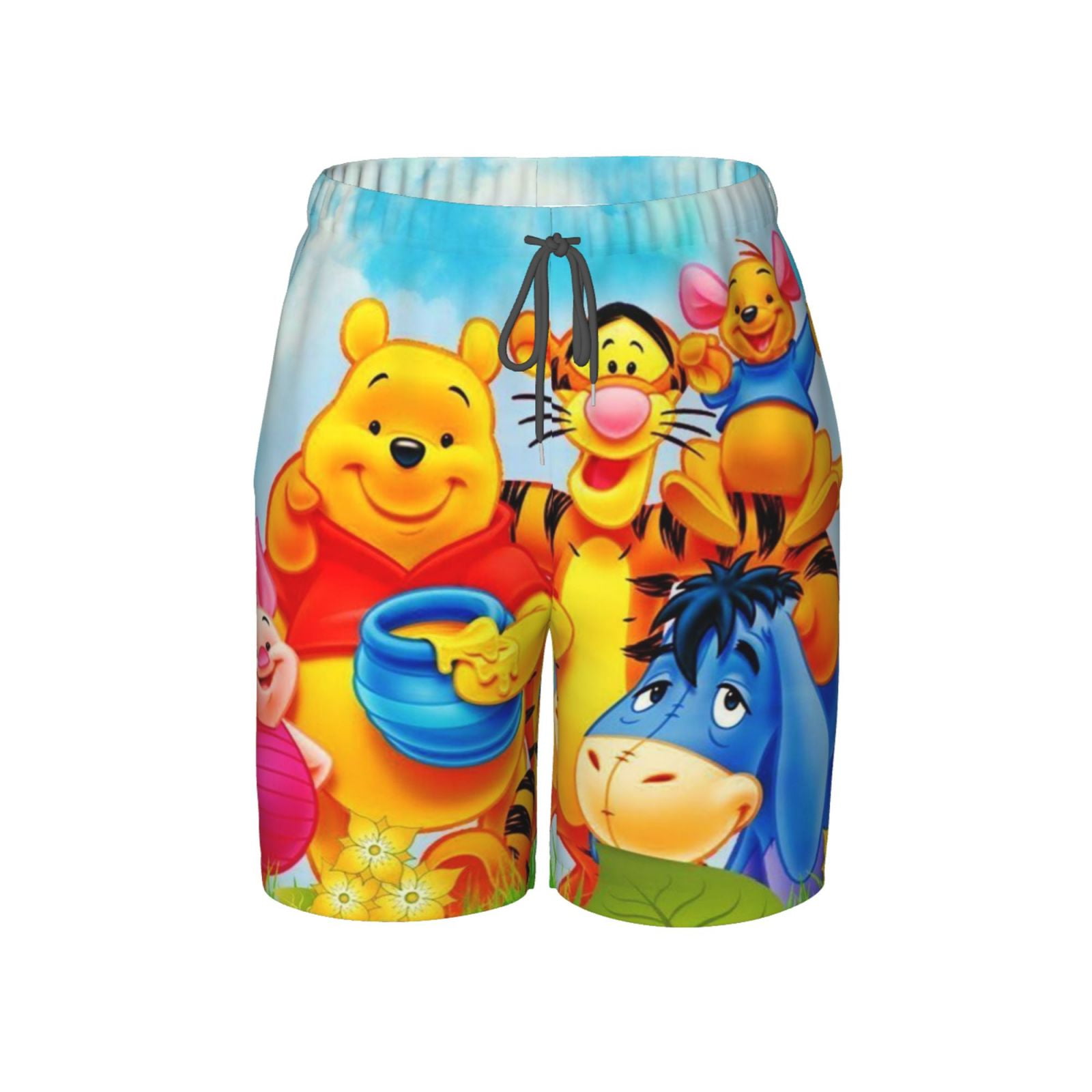 Winnie The Pooh Boy'S Swim Trunks Quick Dry Board Shorts Kids Beach ...