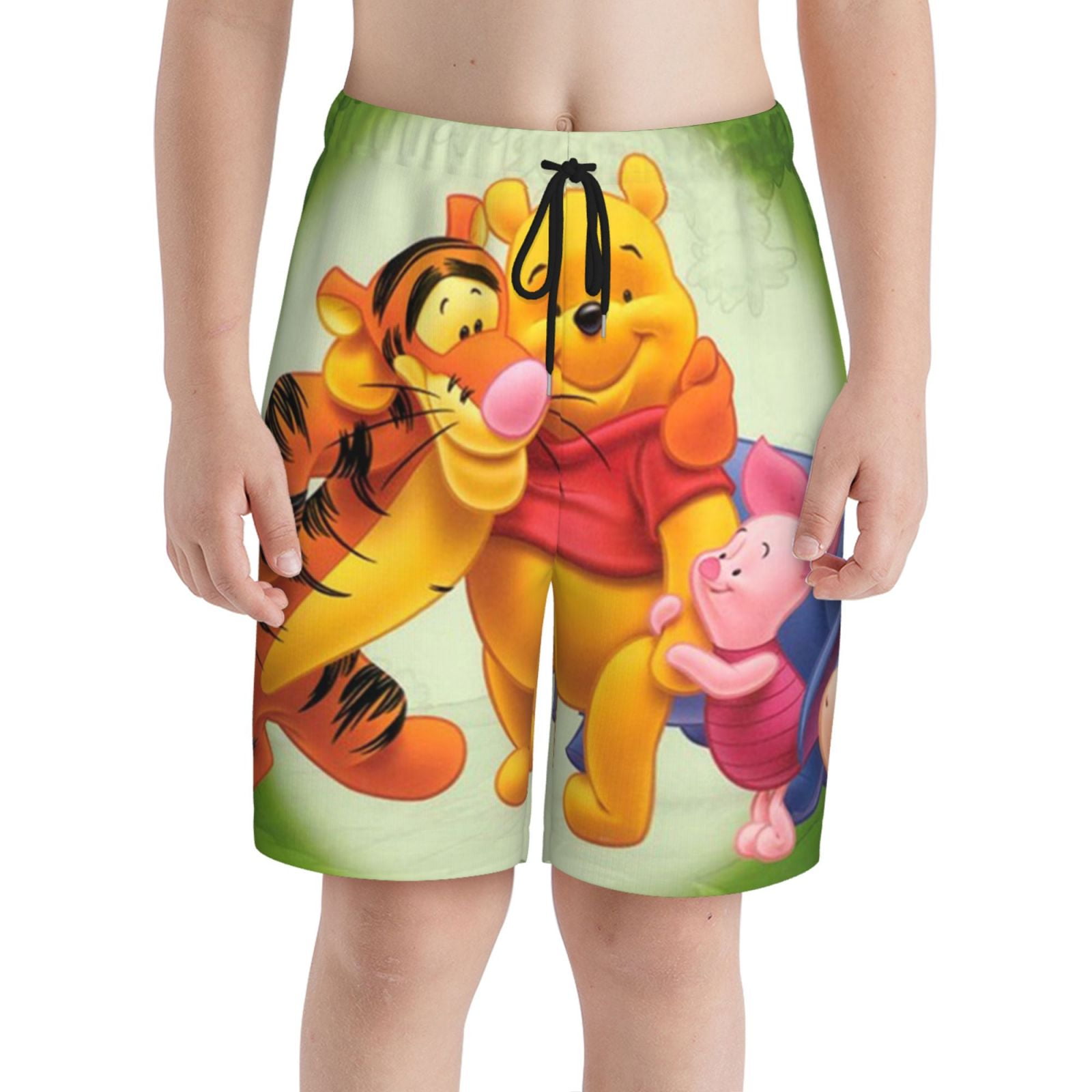 Winnie The Pooh Boy's Swim Trunks Quick Dry Board Shorts Kids Beach ...