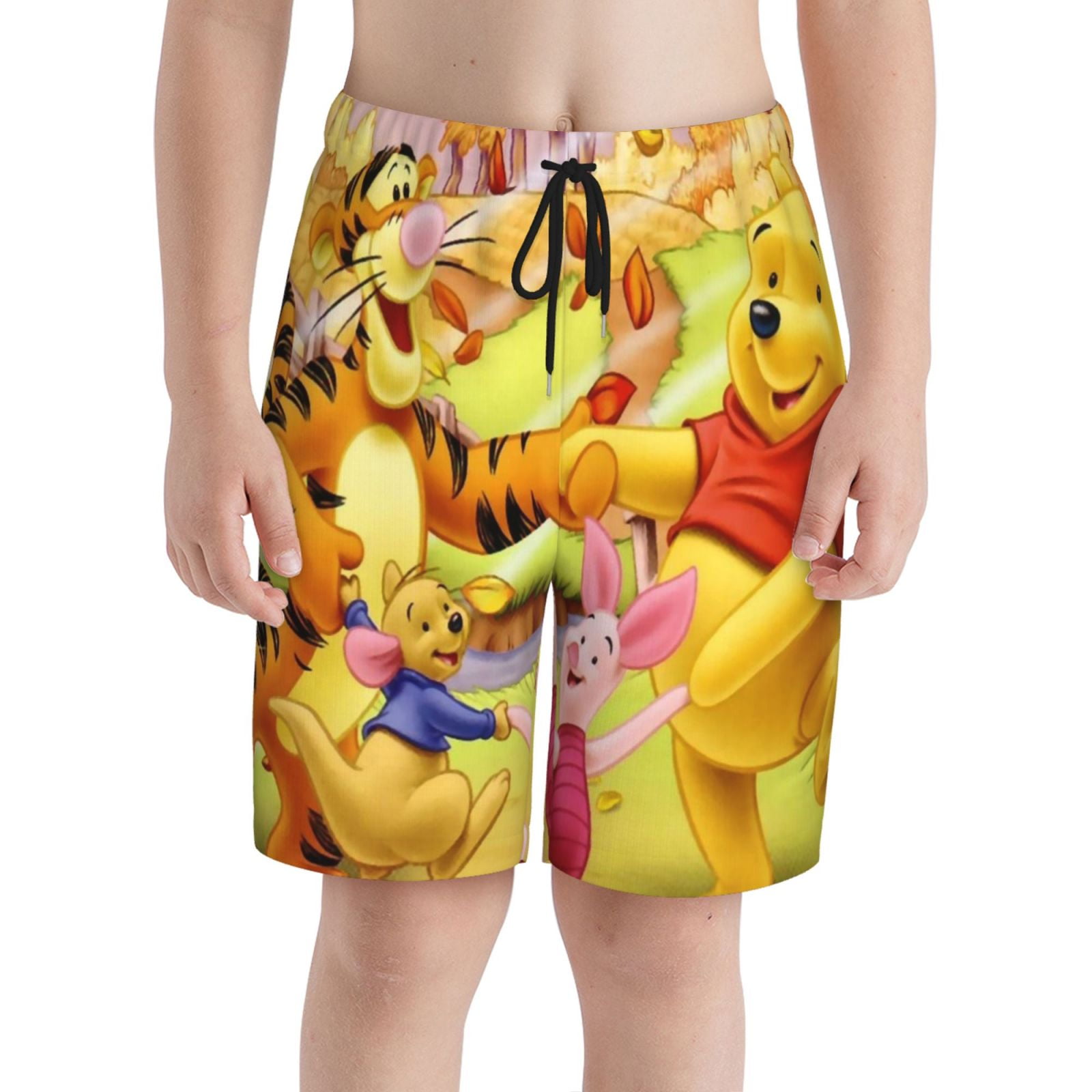 Winnie The Pooh Boy's Swim Trunks Quick Dry Board Shorts Kids Beach ...