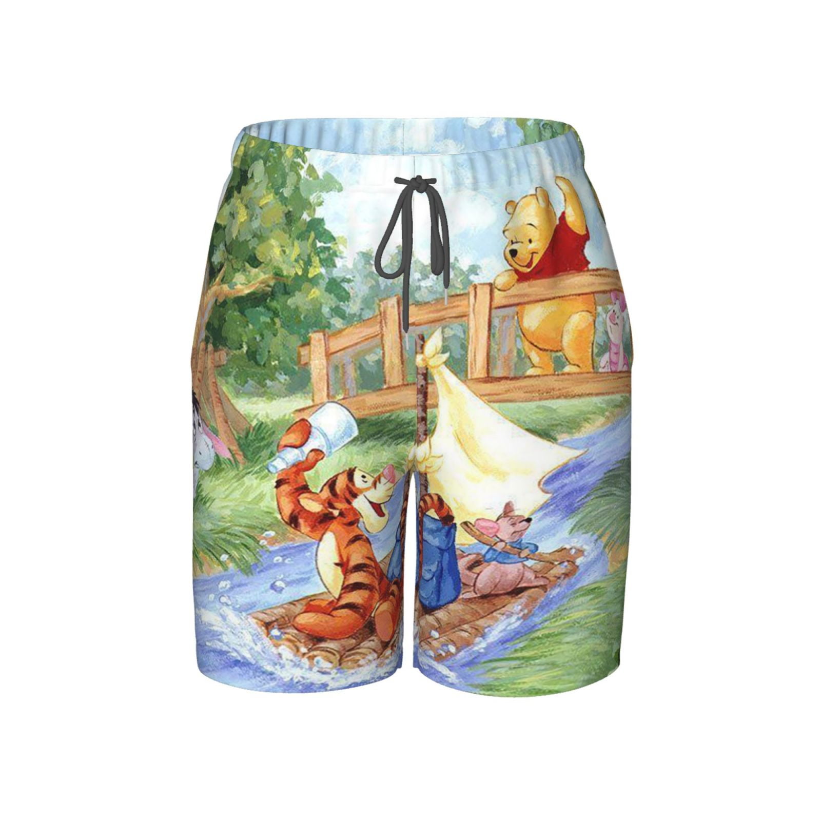 Winnie The Pooh Boy's Swim Trunks Quick Dry Board Shorts Kids Beach ...
