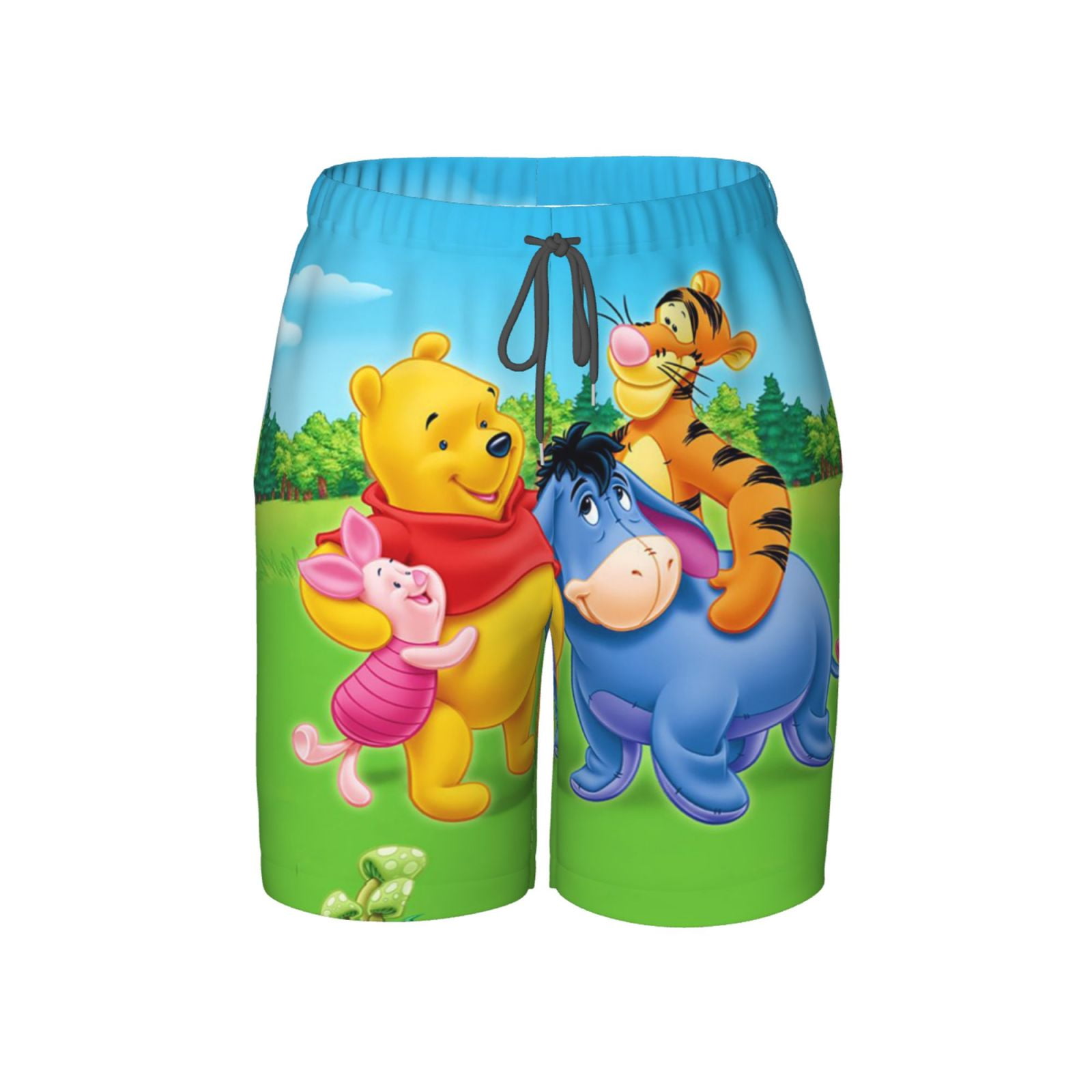 Winnie The Pooh Boy's Swim Trunks Quick Dry Board Shorts Kids Beach ...