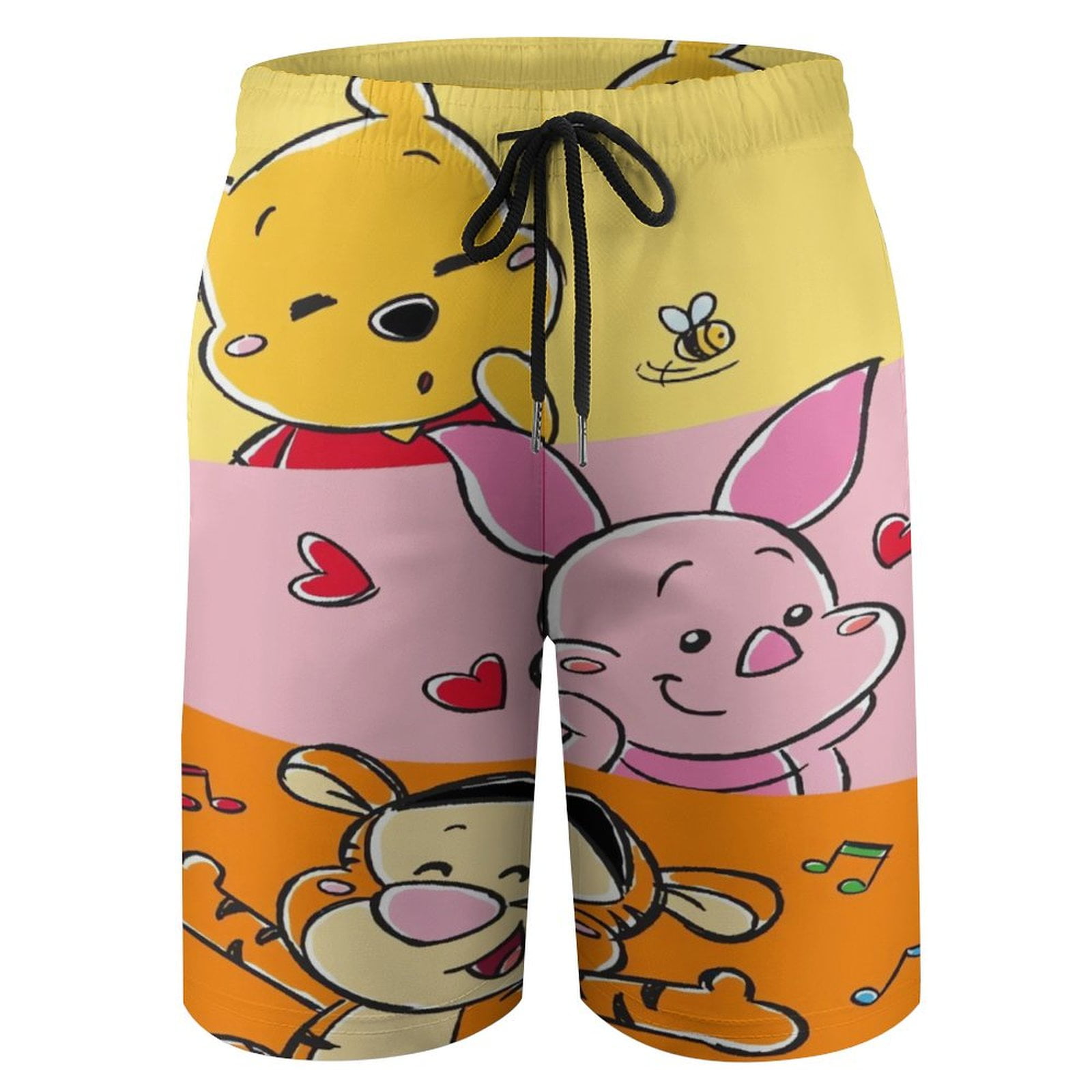 Winnie The Pooh Boys Girls Beach Shorts Quick Dry Beach Swim Trunks ...