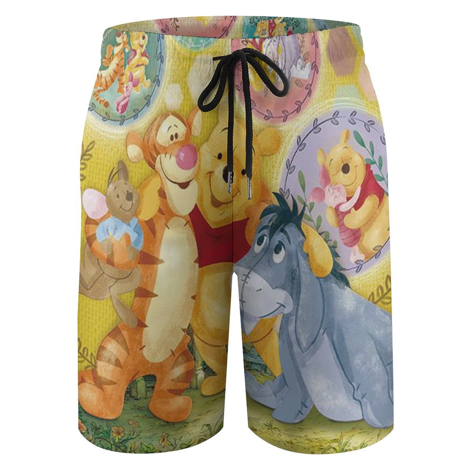 Winnie The Pooh Boys Girls Beach Shorts Quick Dry Beach Swim Trunks ...