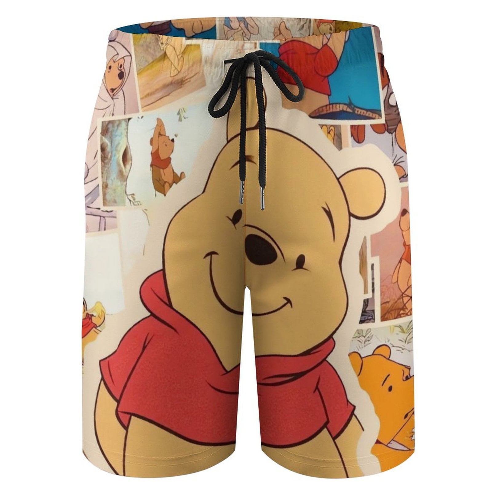 Winnie The Pooh Boys Girls Beach Shorts Quick Dry Beach Swim Trunks ...
