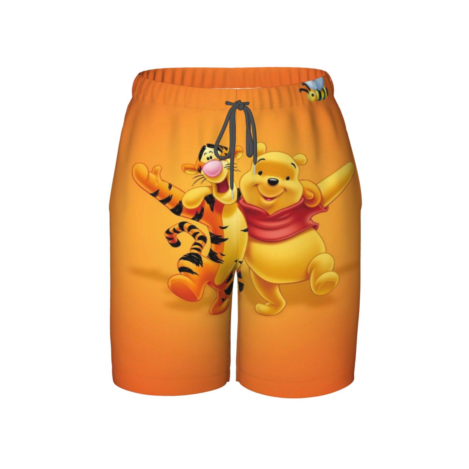 Winnie The Poo Boys Swim Trunks with Mesh Liner Bathing Suits Quick Dry ...
