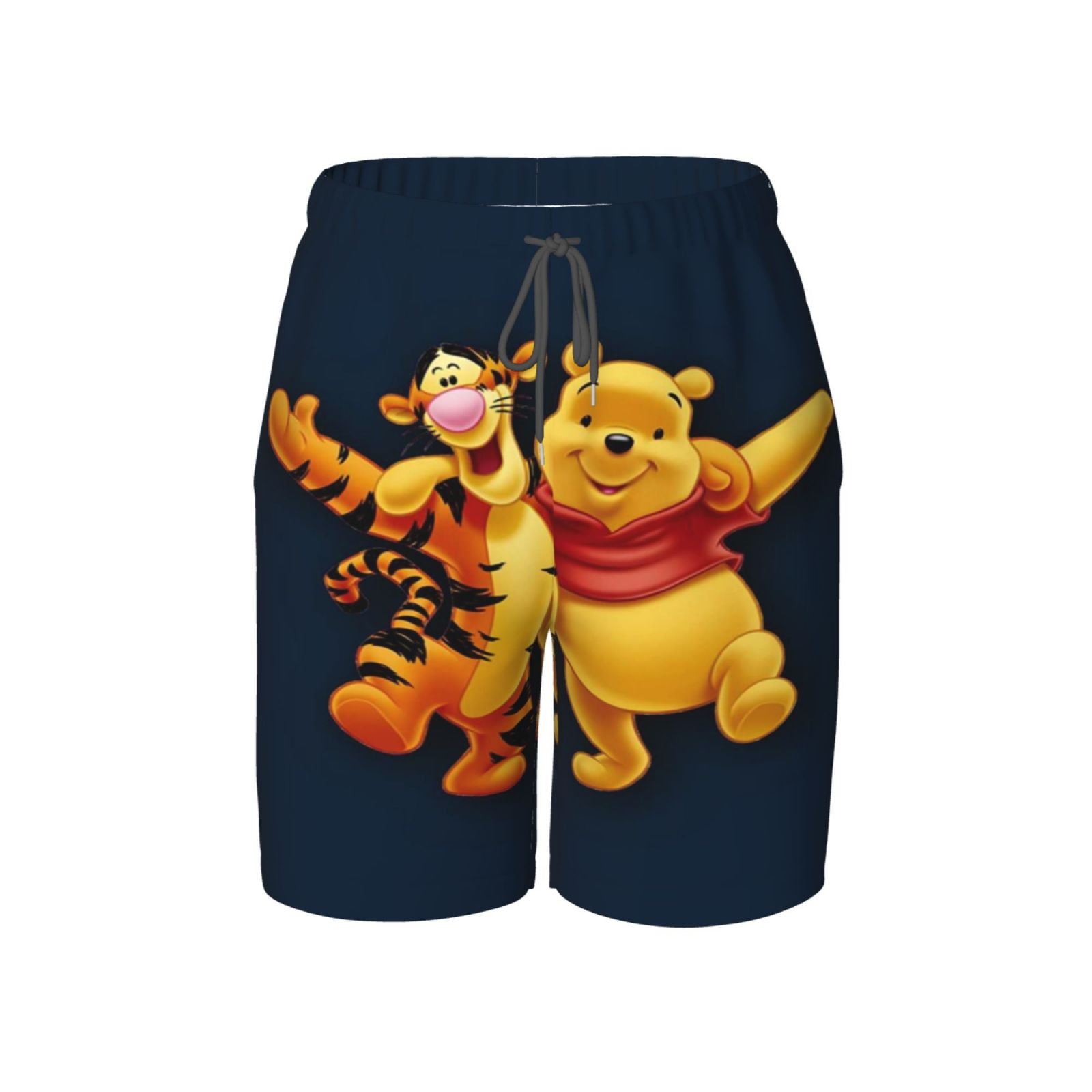 Winnie The Poo Boys Swim Trunks with Mesh Liner Bathing Suits Quick Dry ...