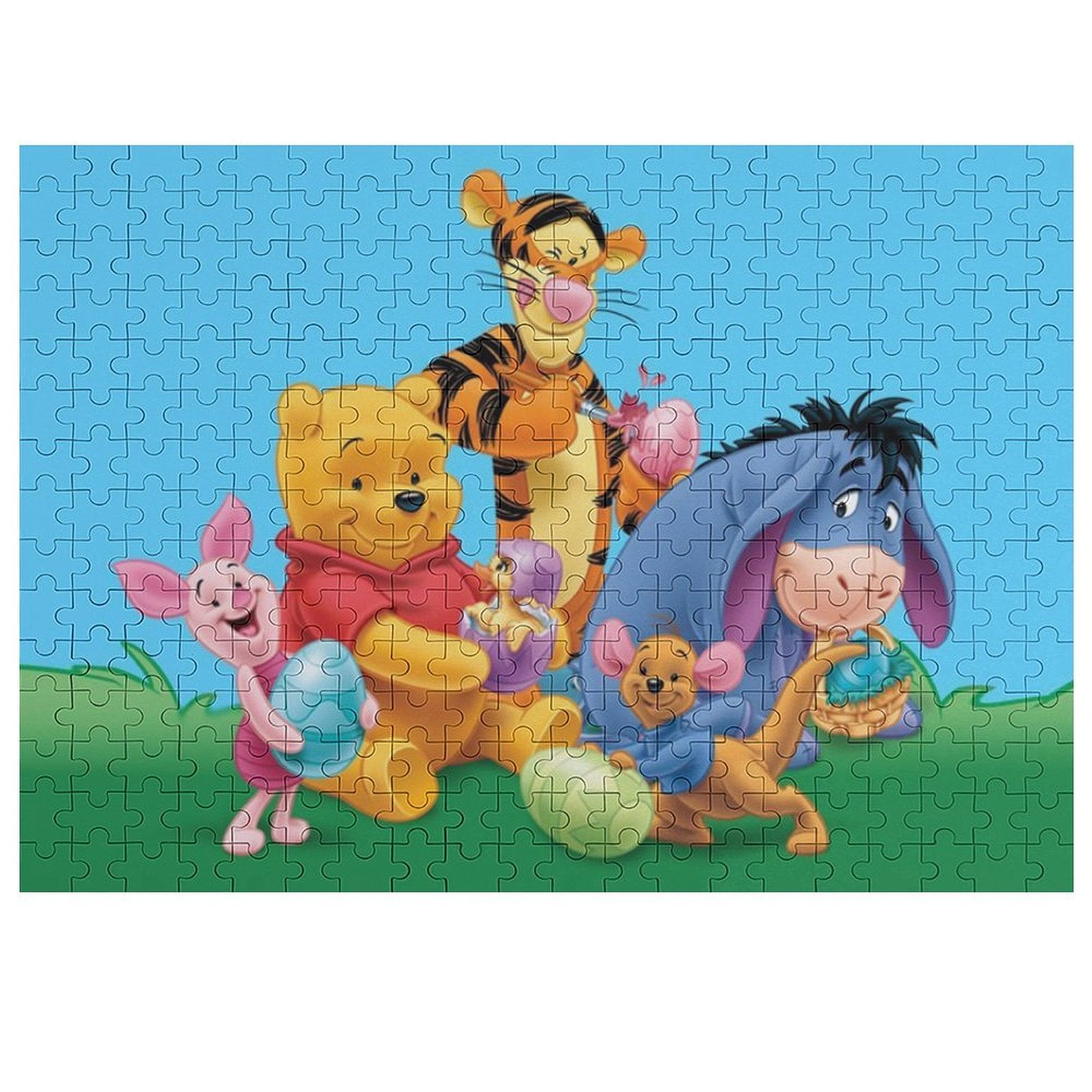 Winnie The Pooh Cartoon Toy Puzzle 300 PCS, Give Children's Birthday ...