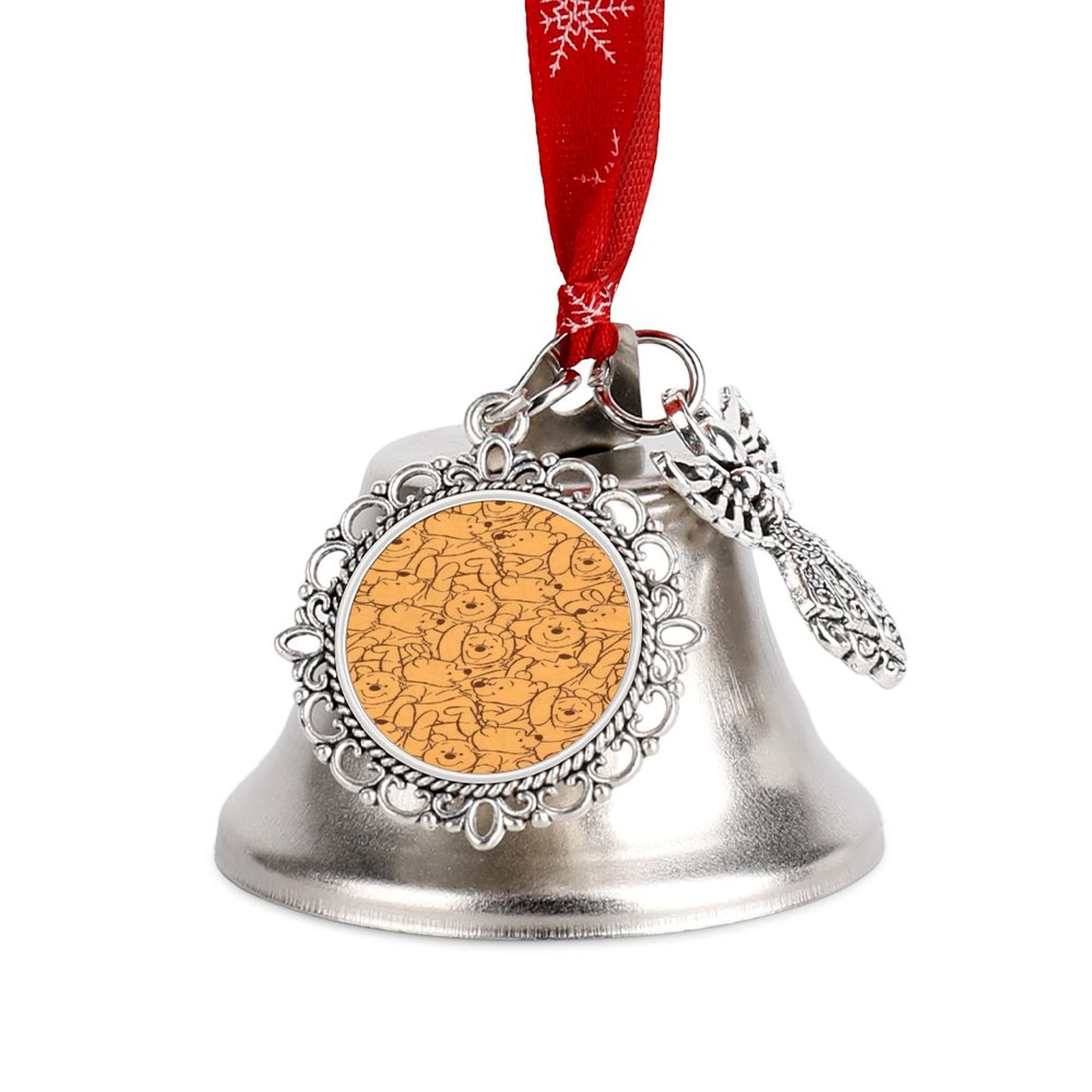 Winnie The Pooh Christmas Bells Charm Jingling Bell Christmas ...