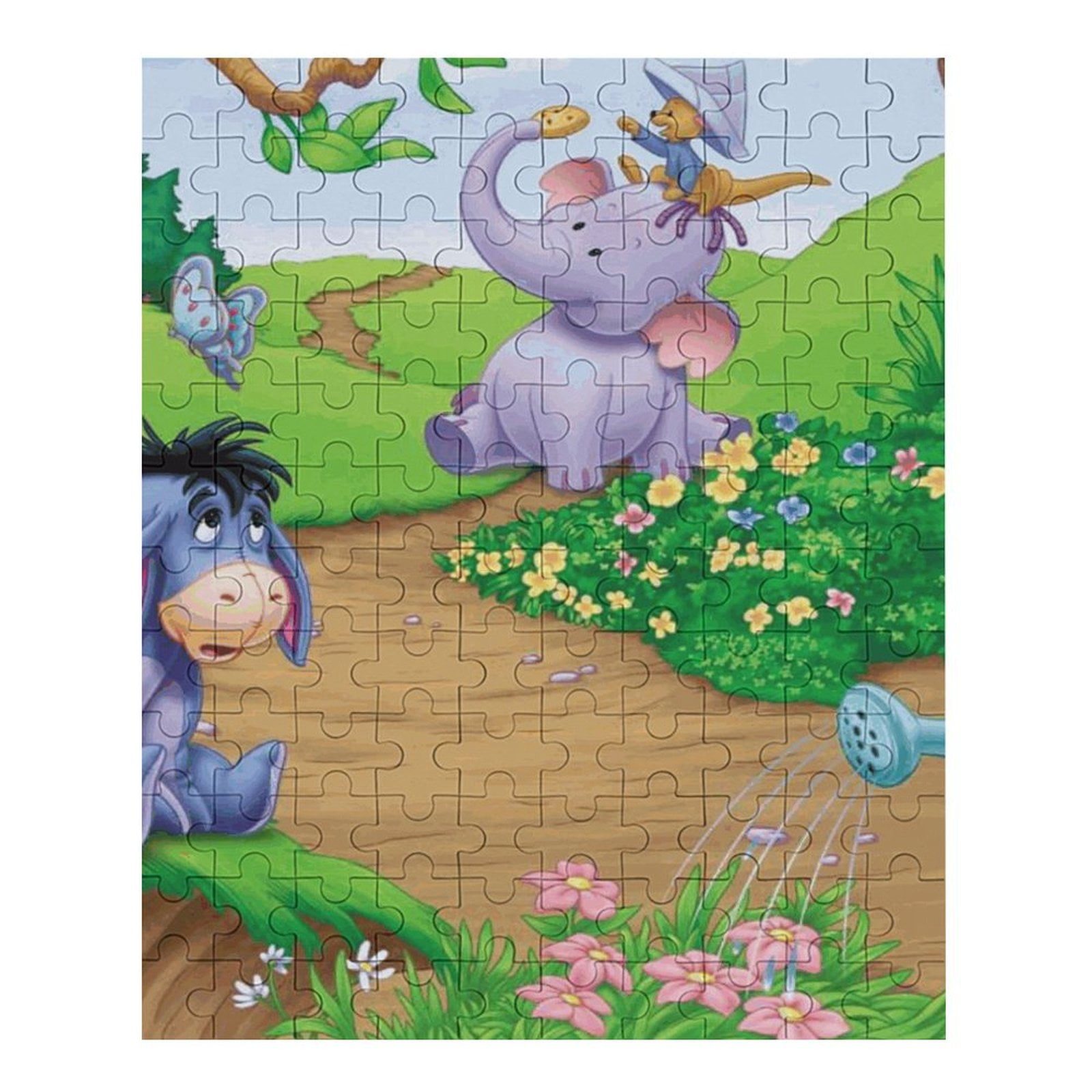 Winnie The Pooh Christmas Jigsaw Puzzles Interlocking puzzles for kids and teens 70 PCS ...