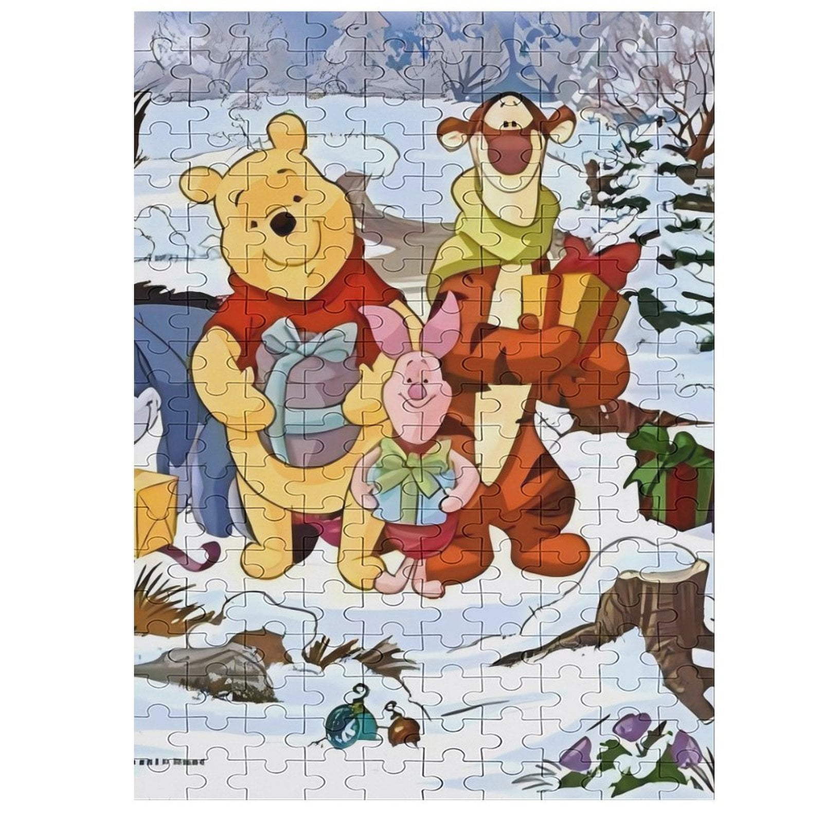 Winnie The Pooh Christmas Puzzles for Kids Interactive Brain Teasers ...