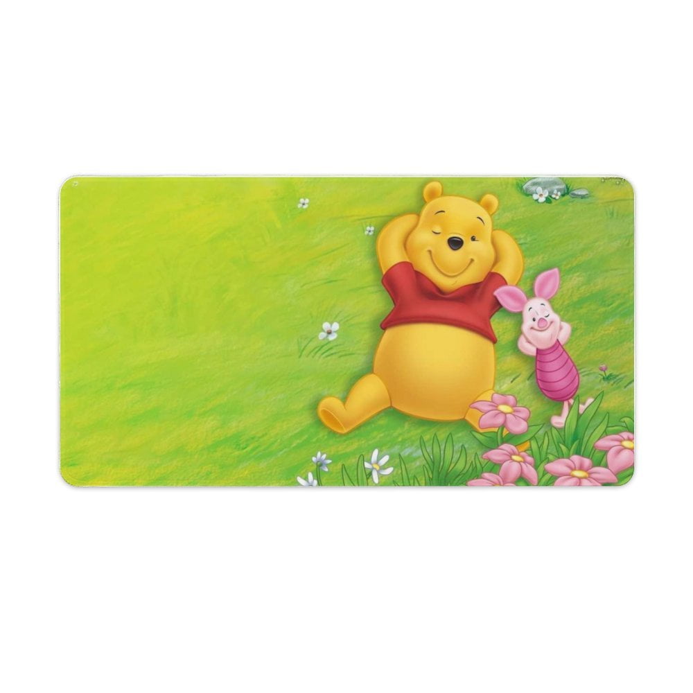 Winnie The Pooh Desk Pad Mouse Pad, Large Gaming Mouse Mat with ...