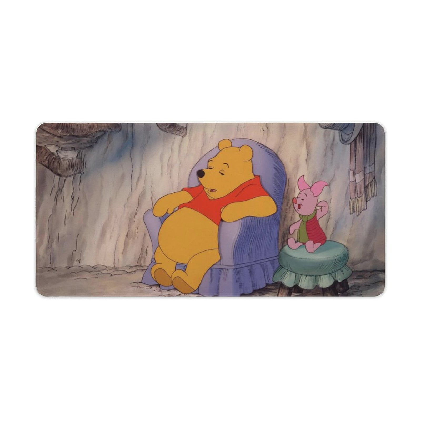 Winnie The Pooh Desk Pad Mouse Pad, Large Gaming Mouse Mat with ...