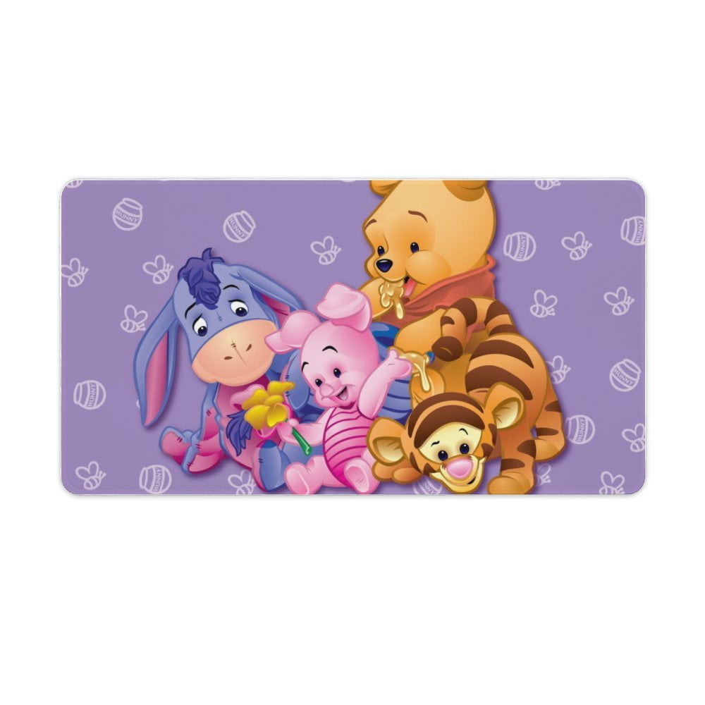 Winnie The Pooh Desk Pad Mouse Pad, Large Gaming Mouse Mat with ...