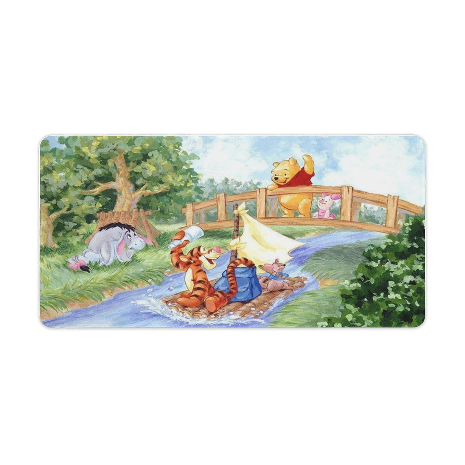 Winnie The Pooh Desk Pad Mouse Pad, Large Gaming Mouse Mat with ...