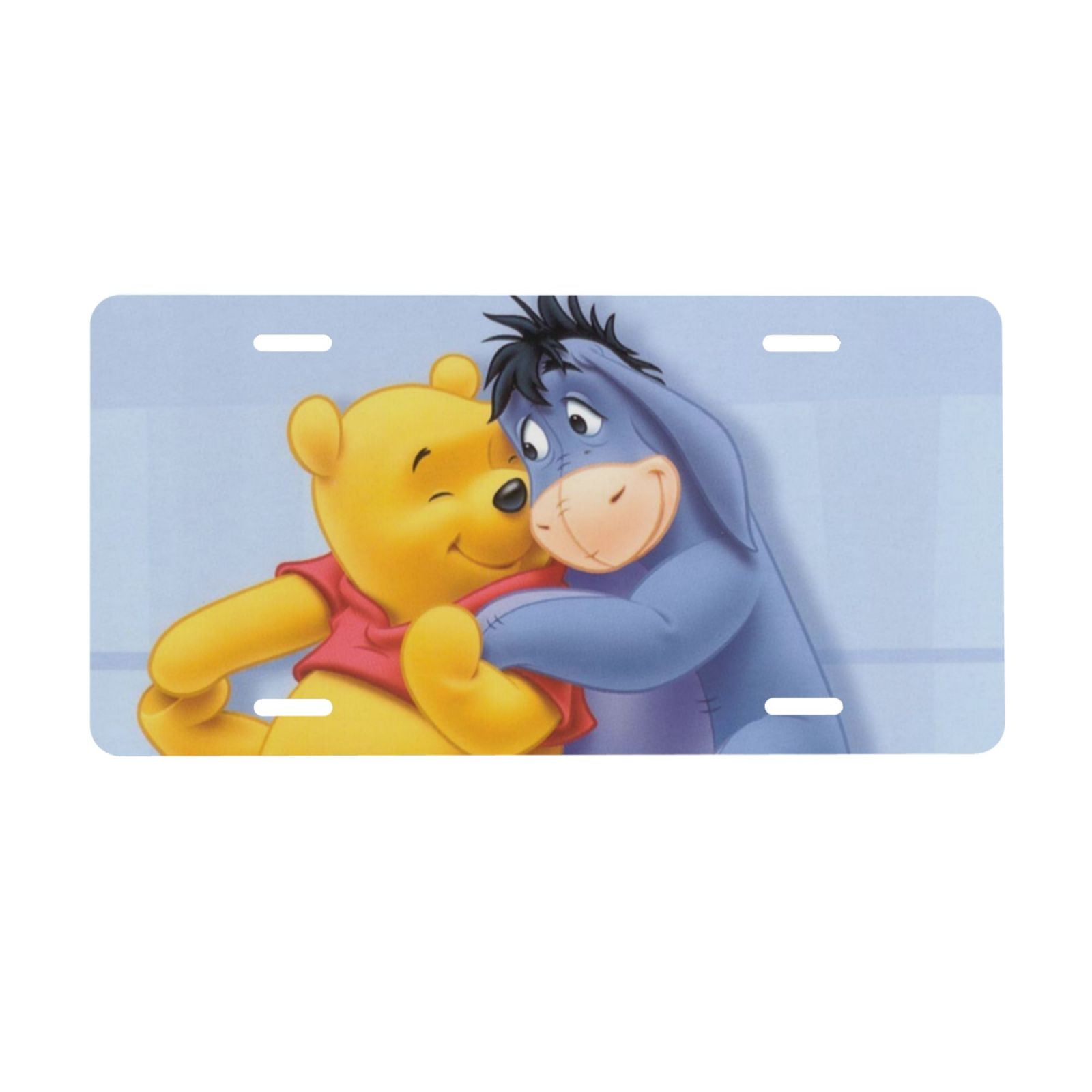 Winnie The Pooh Eeyore License Plate Cover Vanity Tag Decorative ...