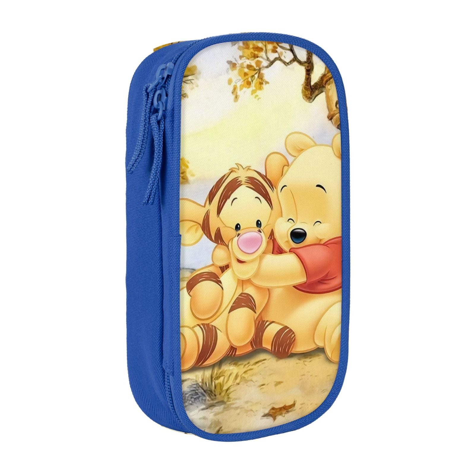 Winnie The Pooh - Floral Circle Pooh Pencil Case,Pencil Pouch,Pencil ...