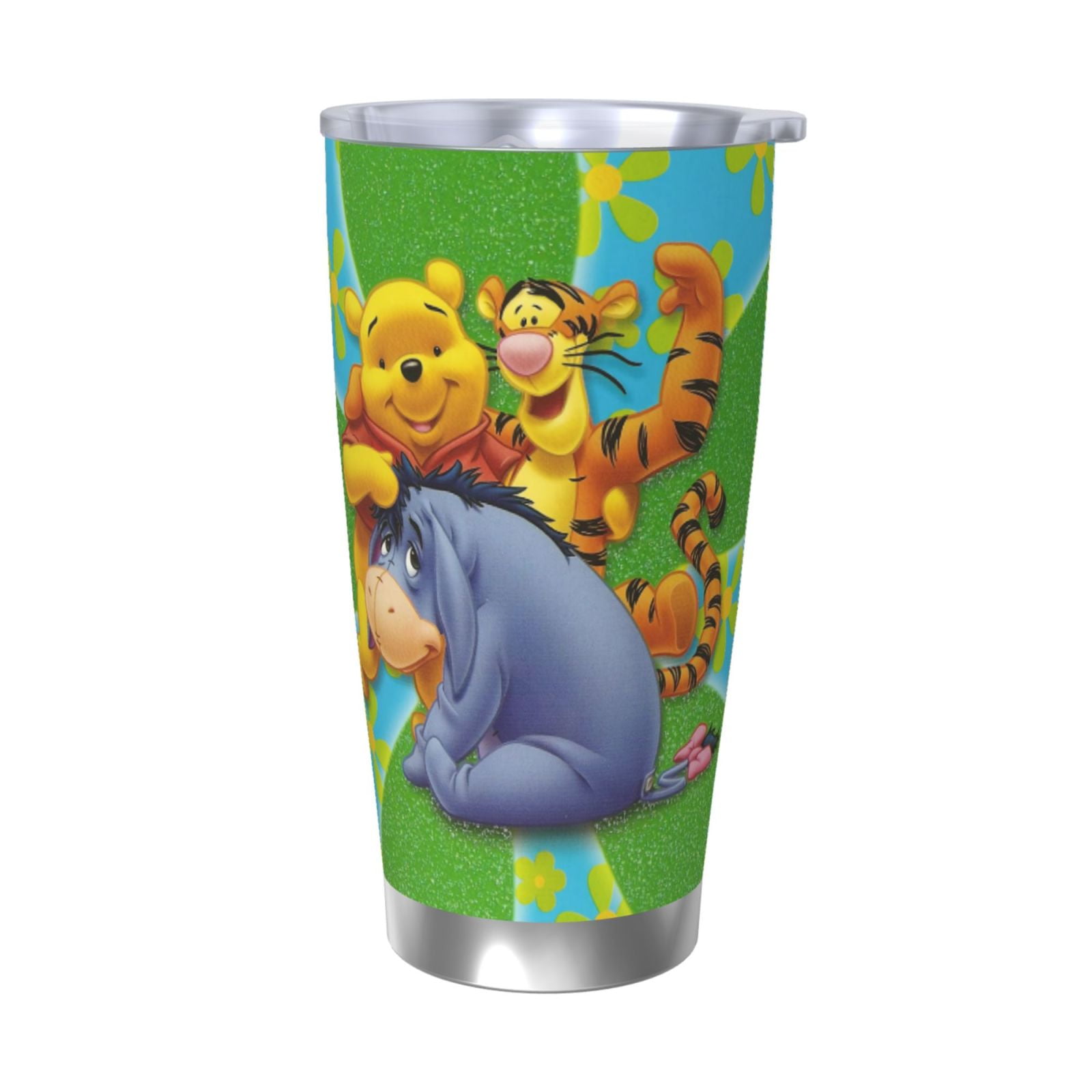 Winnie The Pooh Friends Water Bottle,Coffee Cups,20oz Stainless Steel ...