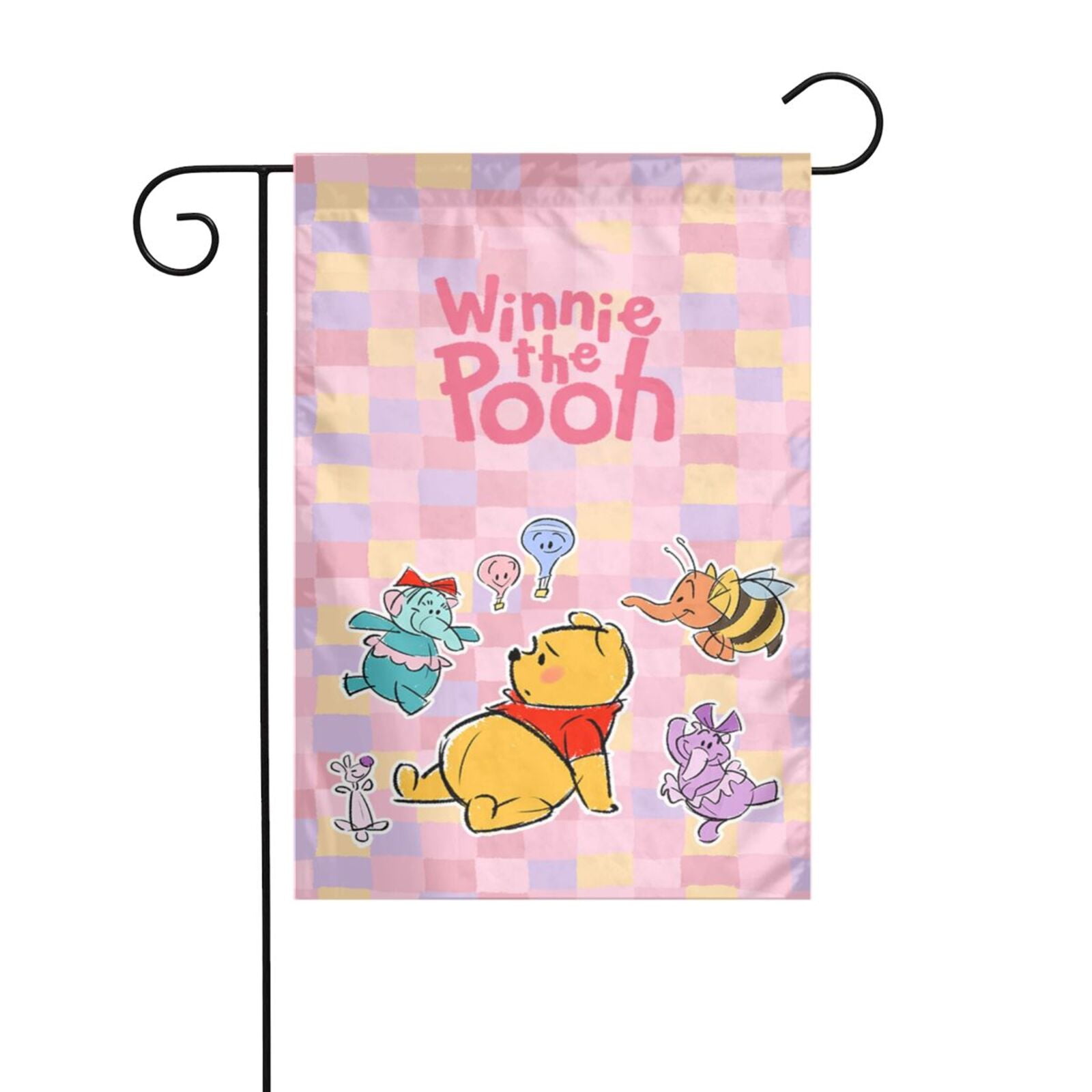 Winnie The Poo Garden Flags for Outside Graphic Garden Flag 12 x 18 ...