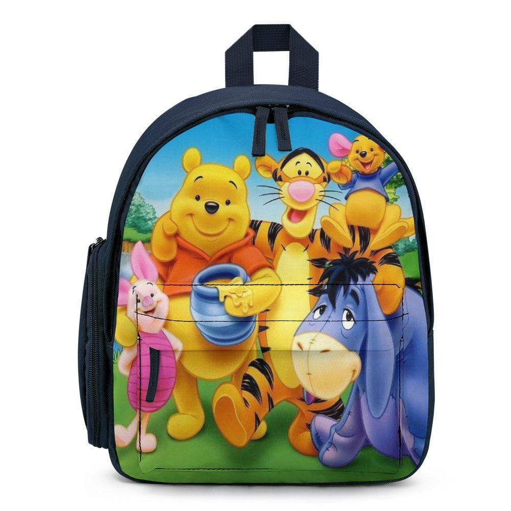 Winnie The Pooh Backpacks Bookbag Casual Daypack for Travel Camping ...