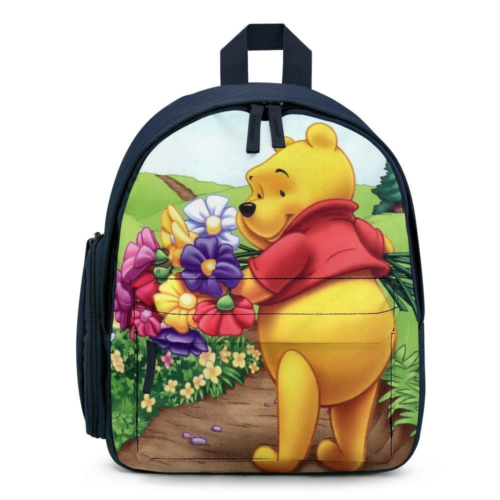 Winnie The Pooh Backpacks Bookbag Casual Daypack for Travel Camping ...