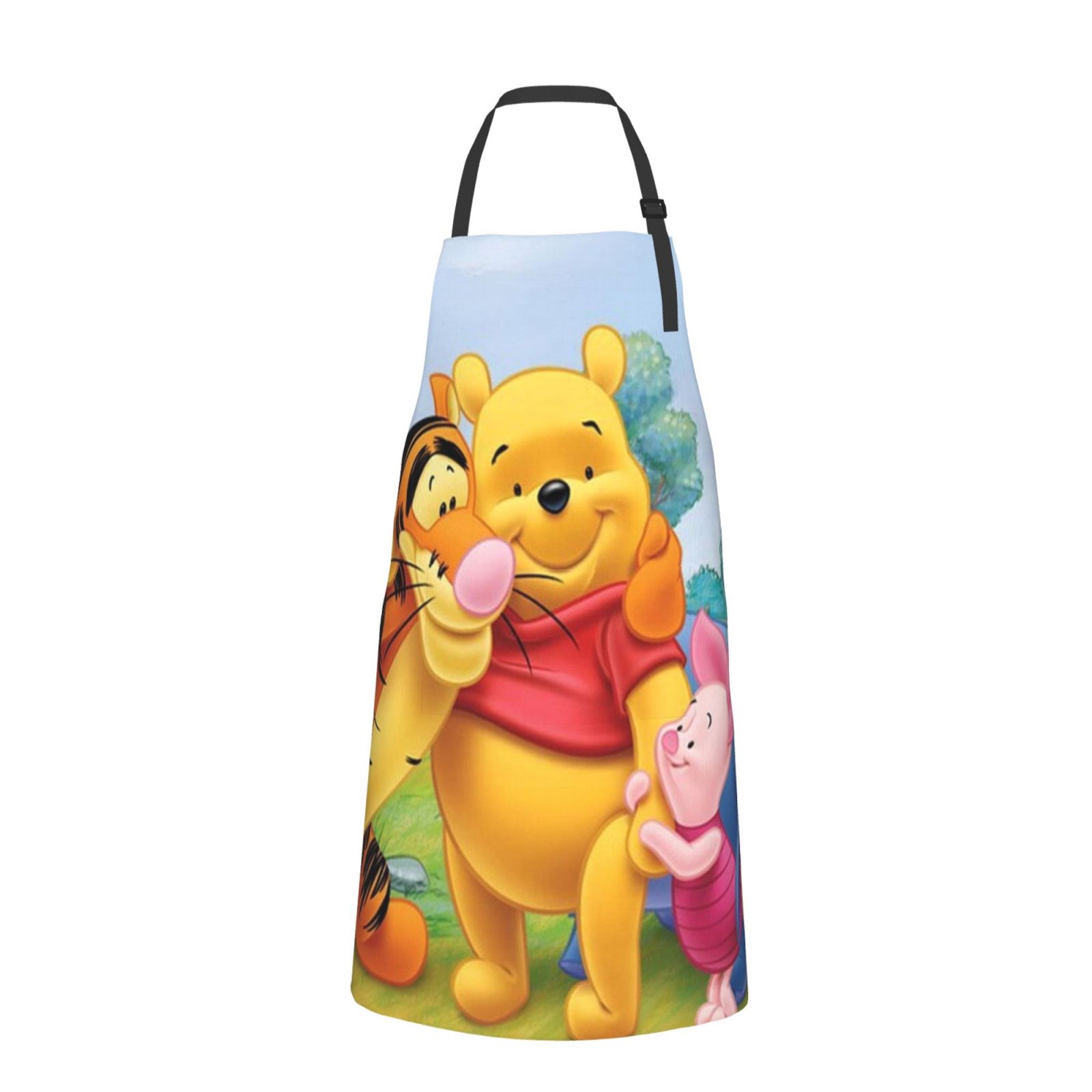 Winnie The Pooh Kitchen Cooking Aprons Adjustable Waterproof Apron Bib ...