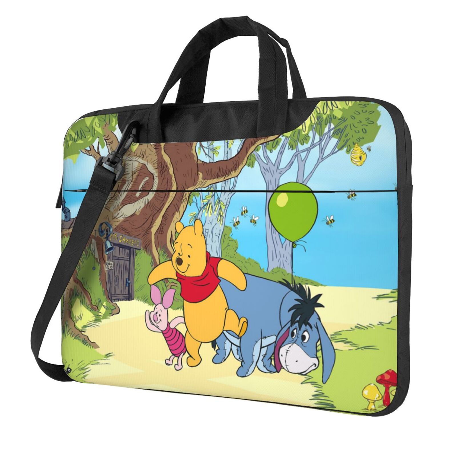 Winnie The Pooh Laptop Carrying Case, 14 inch Computer Laptop Bag ...